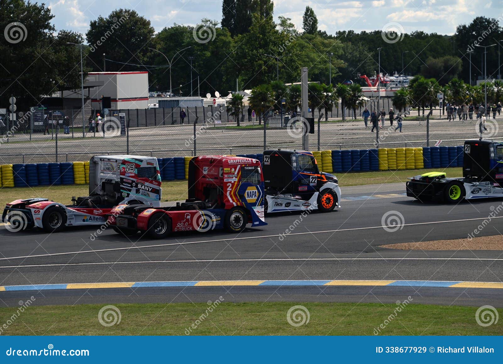 24 Hours of Le Mans Trucks Race Editorial Stock Image - Image of ...