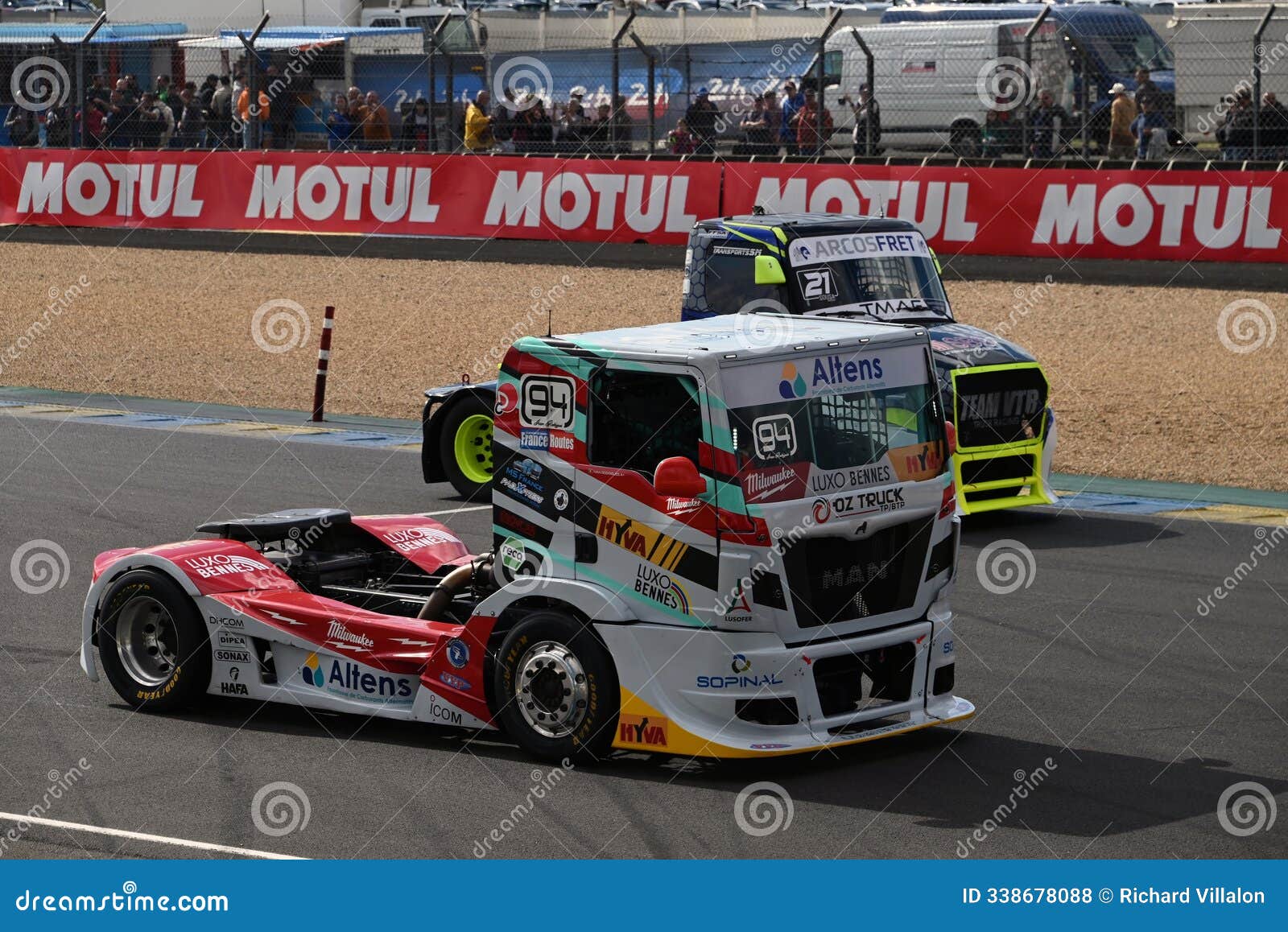 24 Hours of Le Mans Trucks Race Editorial Stock Photo - Image of ...