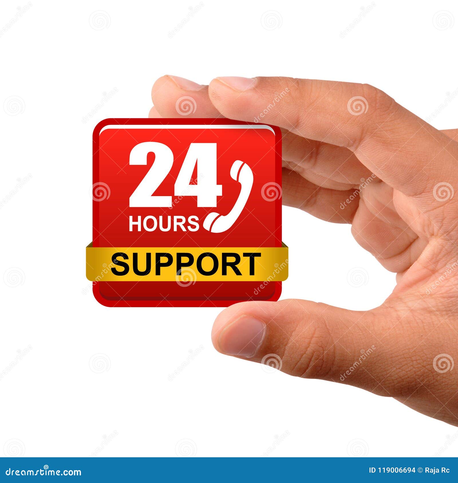 24 hours support button stock photo. Image of display - 119006694