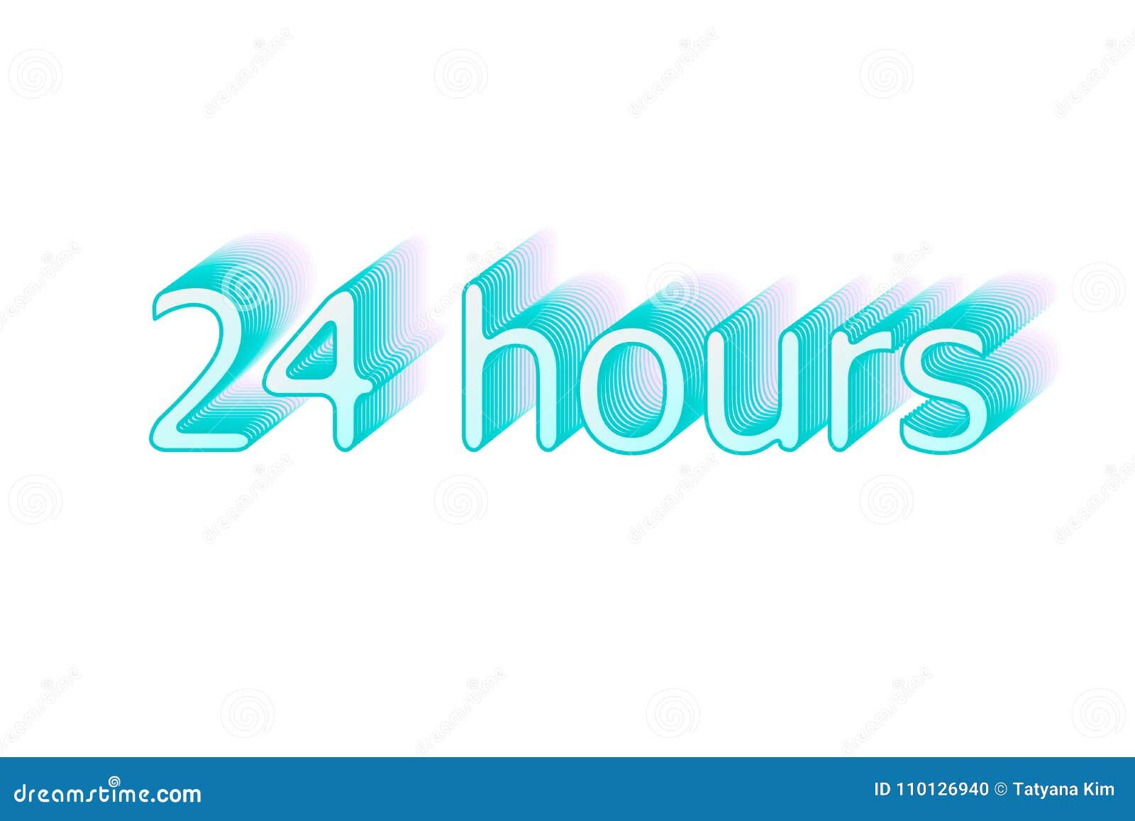 24 Hours. Surround the Phrase in the Text Figure. Round the Clock Work ...