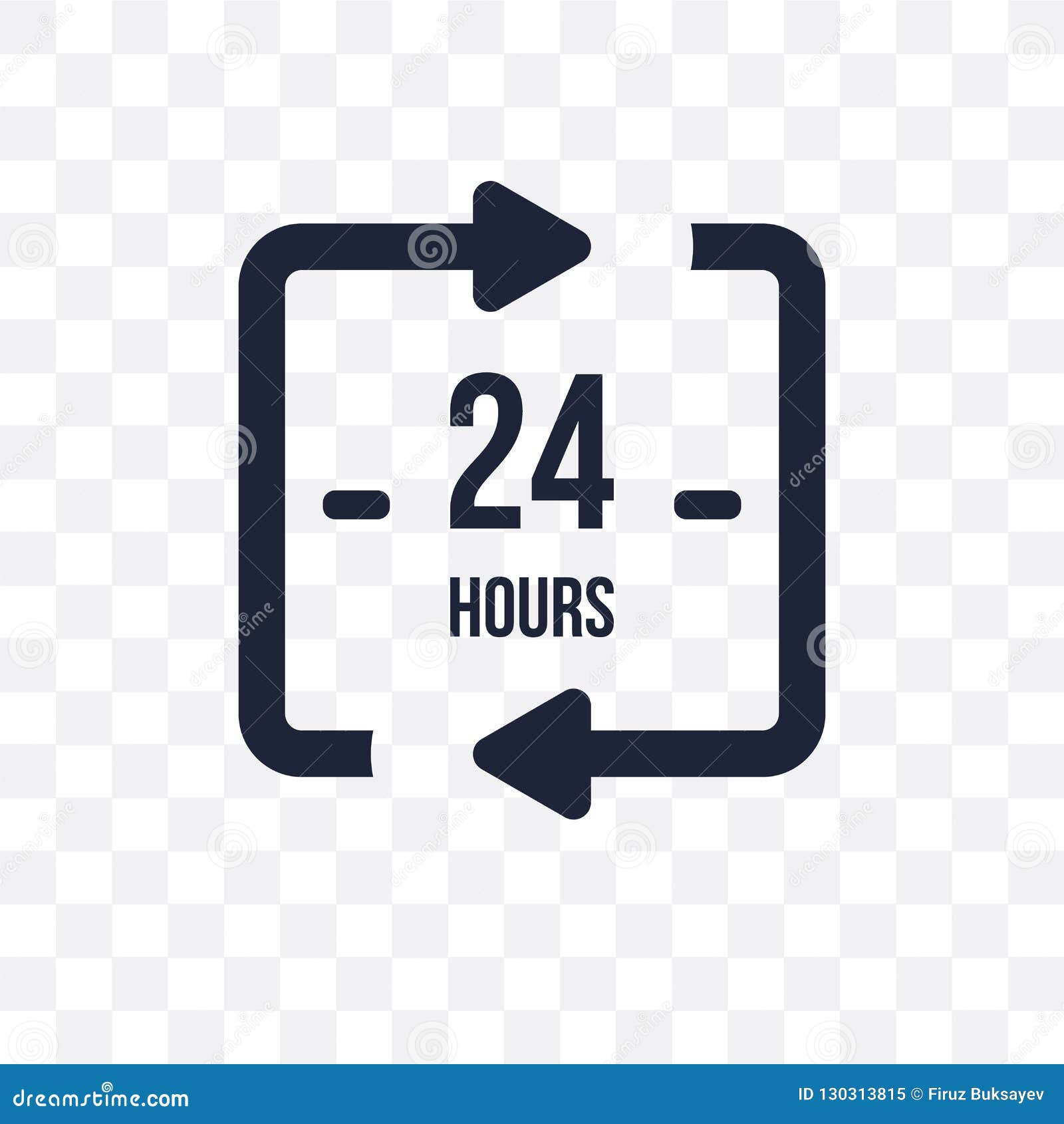 12 Hours Transparent Icon. 12 Hours Symbol Design From Time Managemnet ...