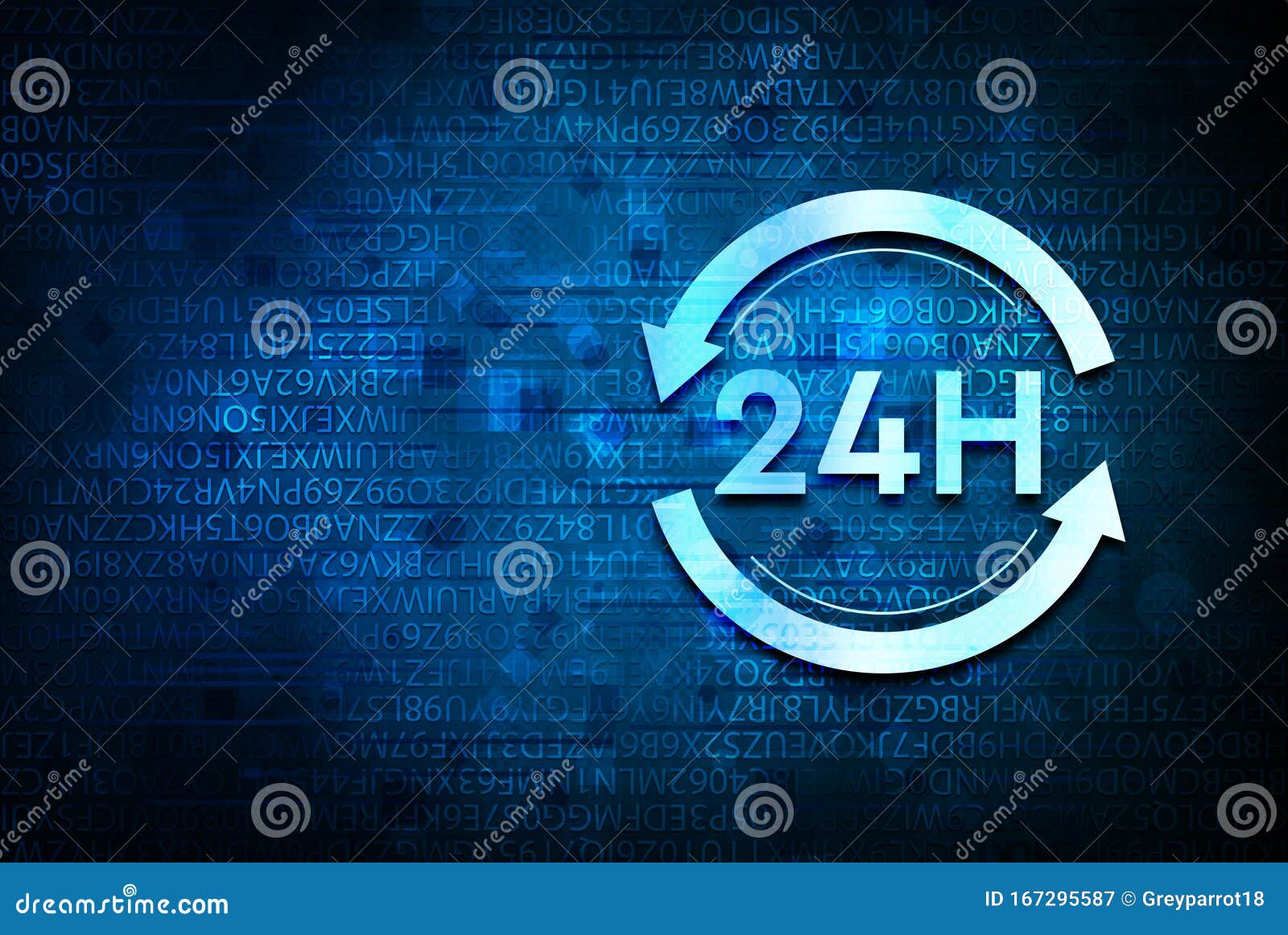 24 Hours Update Icon Abstract Blue Background Illustration Design Stock ... 24 Hours Update Icon Abstract Blue Background Illustration Design Stock ...