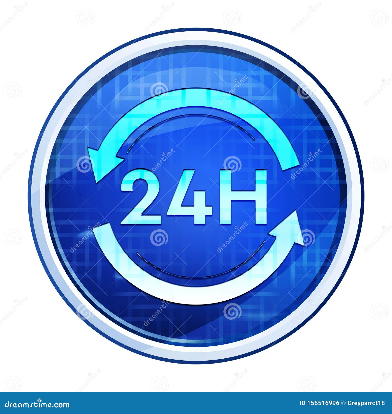 24 Hours Update Icon Futuristic Blue Round Button Vector Illustration ... 24 Hours Update Icon Futuristic Blue Round Button Vector Illustration ...