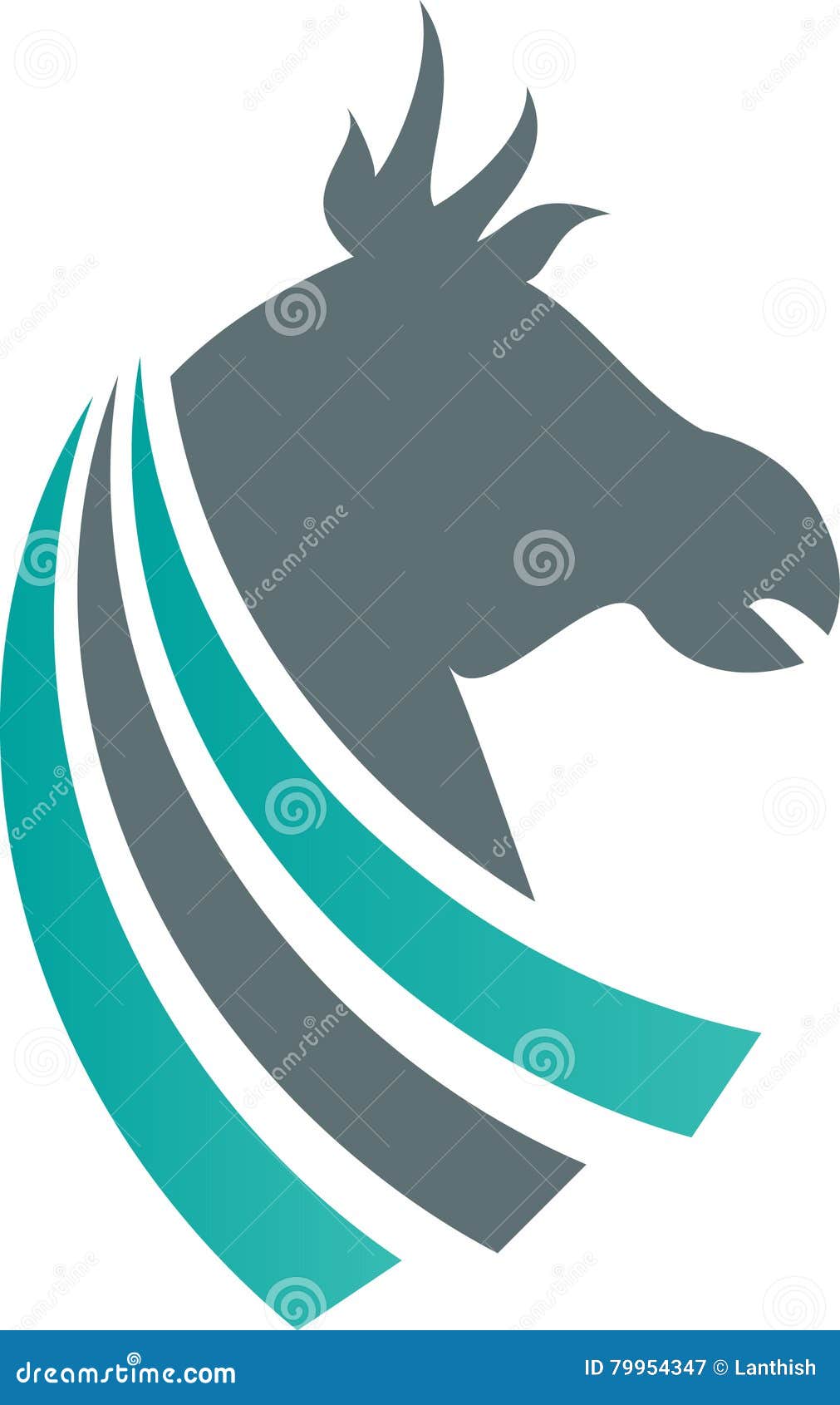 Hourse logo concept stock vector. Illustration of dollars - 79954347