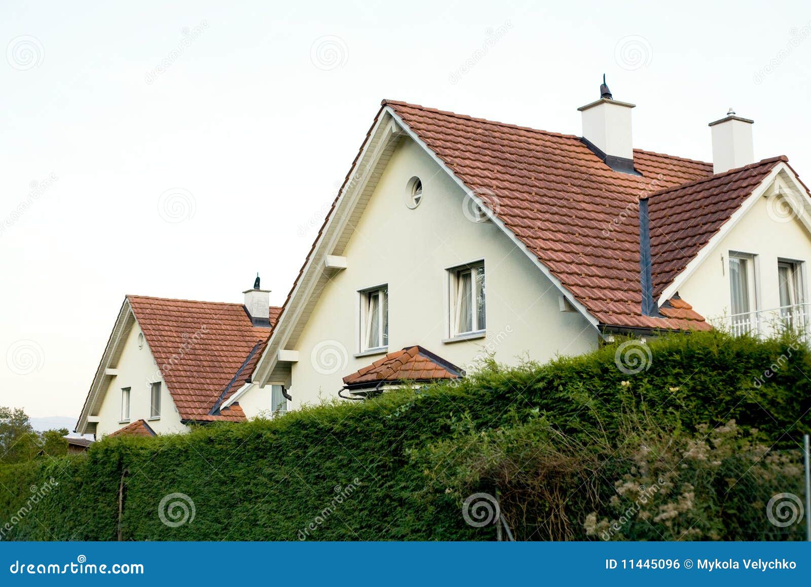 House stock photo. Image of window, hedge, roof, housing - 11445096