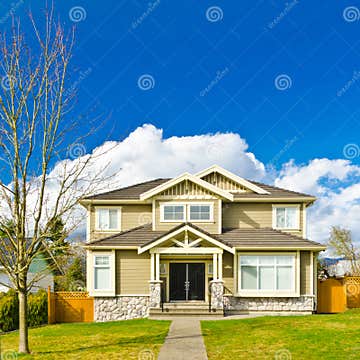 A House. stock photo. Image of dwelling, mortgage, housing - 19185760