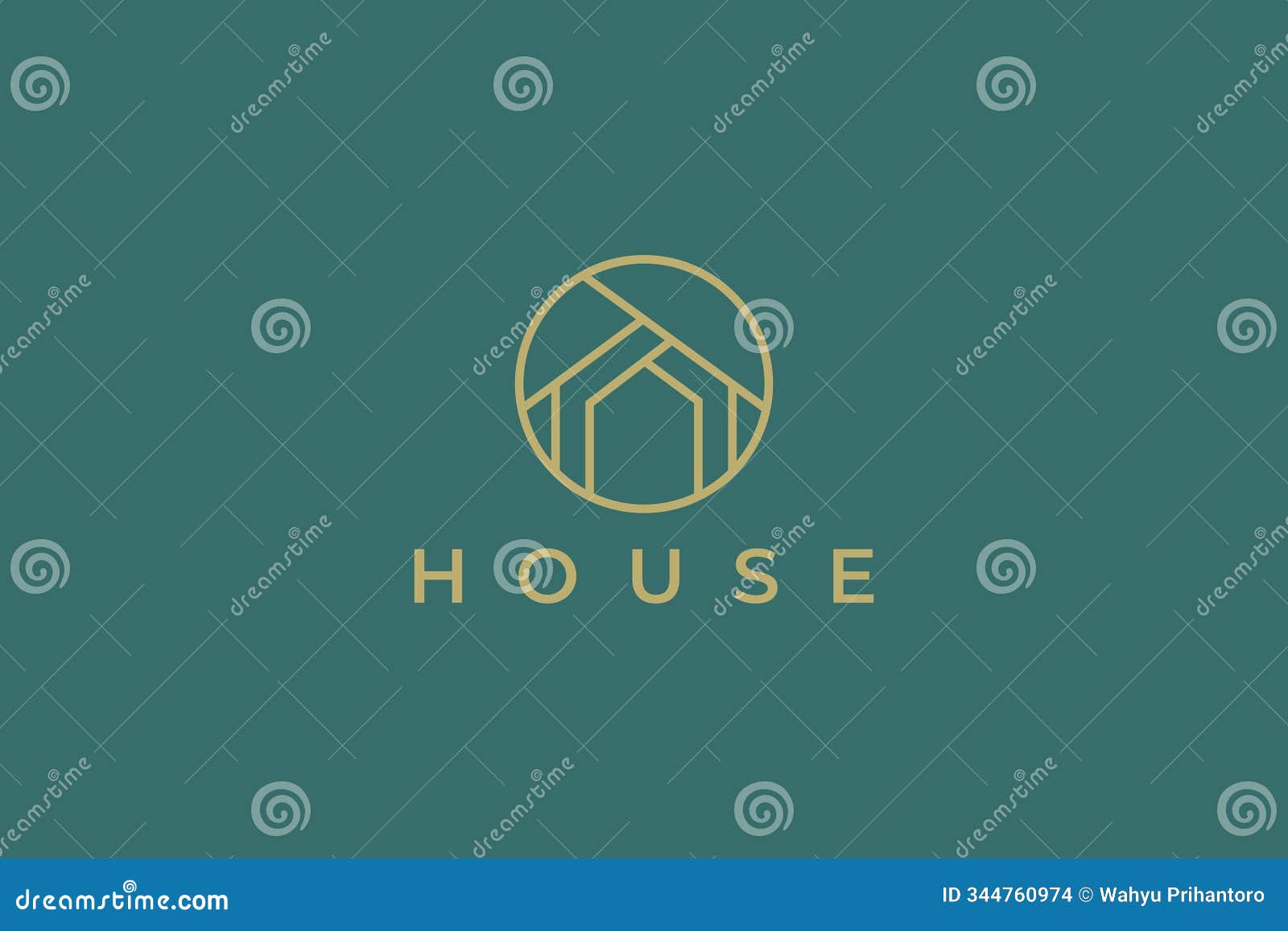 House Logo Real Estate Modern Minimalist Elegant Concept Property ...