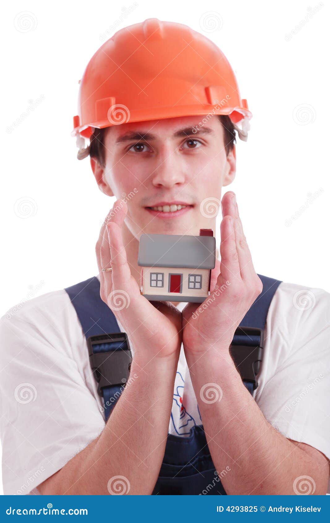 House stock image. Image of labor, construction, brick - 4293825