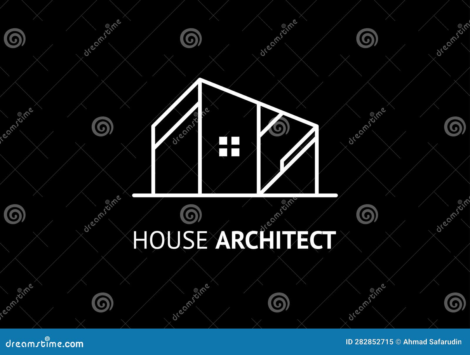 House Architect Logo Template, Vector Illustration Minimal Line Design ...