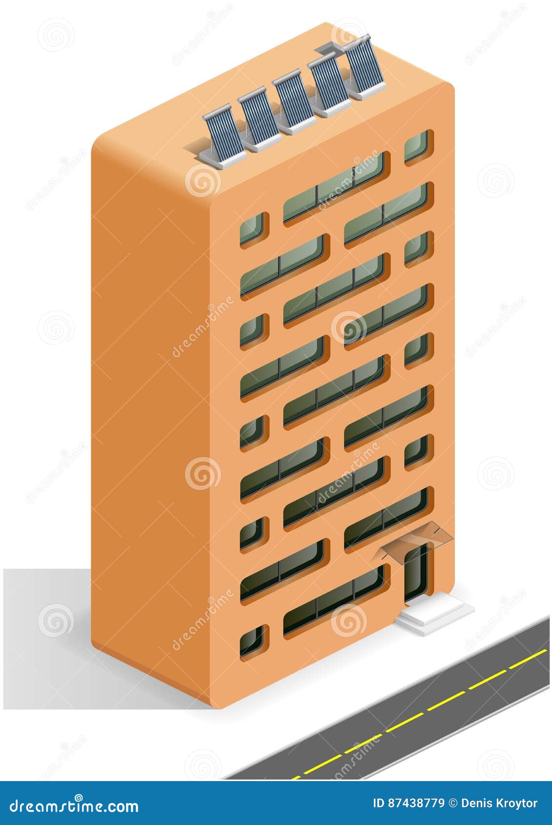House as a brick stock illustration. Illustration of frame - 87438779