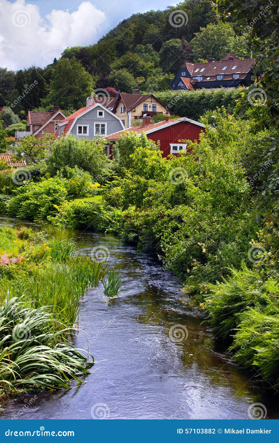 House in Bastad, Sweden stock photo. Image of cottage - 57103882
