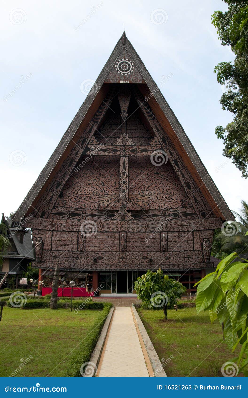House of Batak stock image. Image of taman, tribal, vacations - 16521263