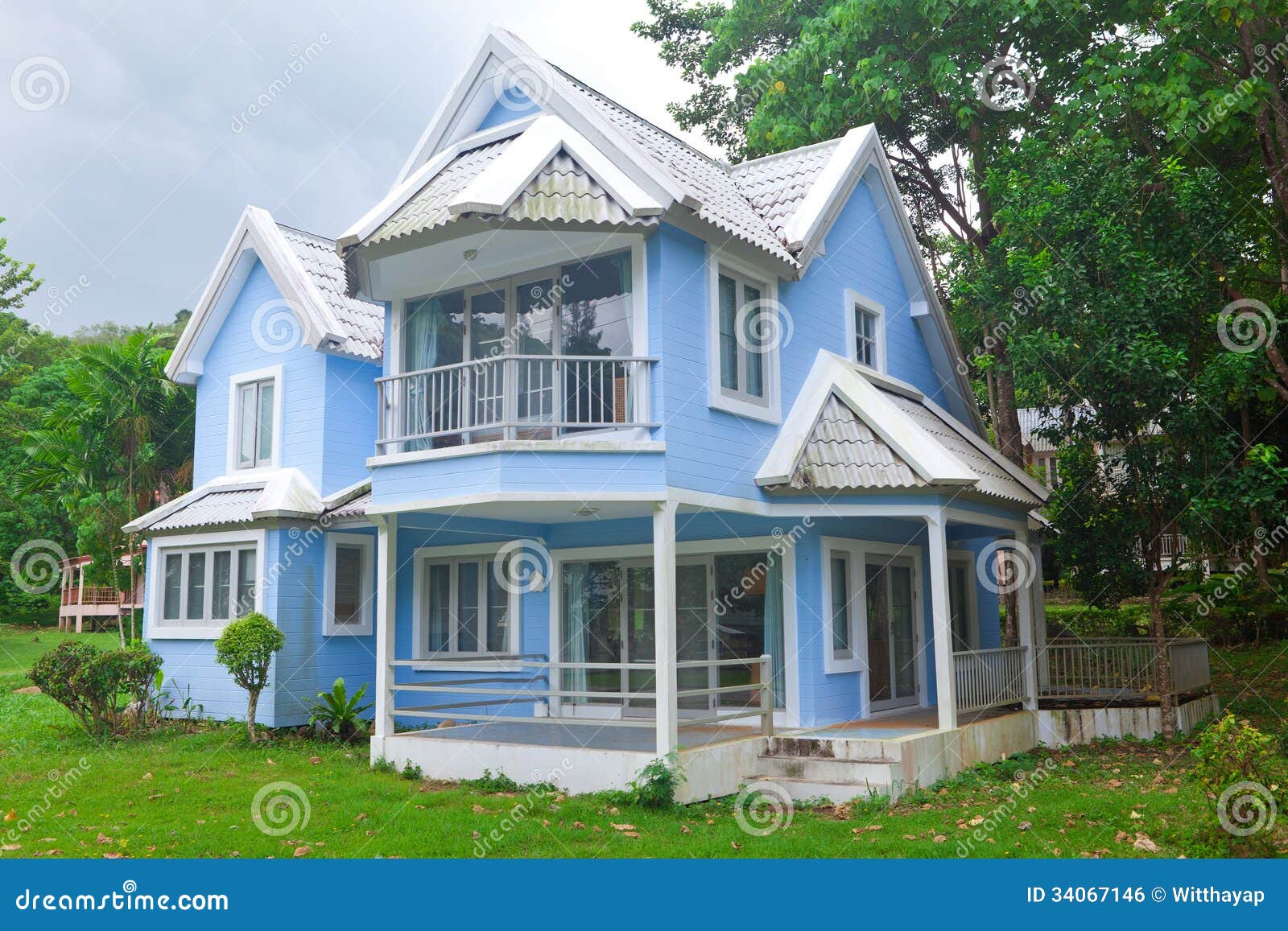 House stock photo. Image of exterior, cottage, roof, environment - 34067146