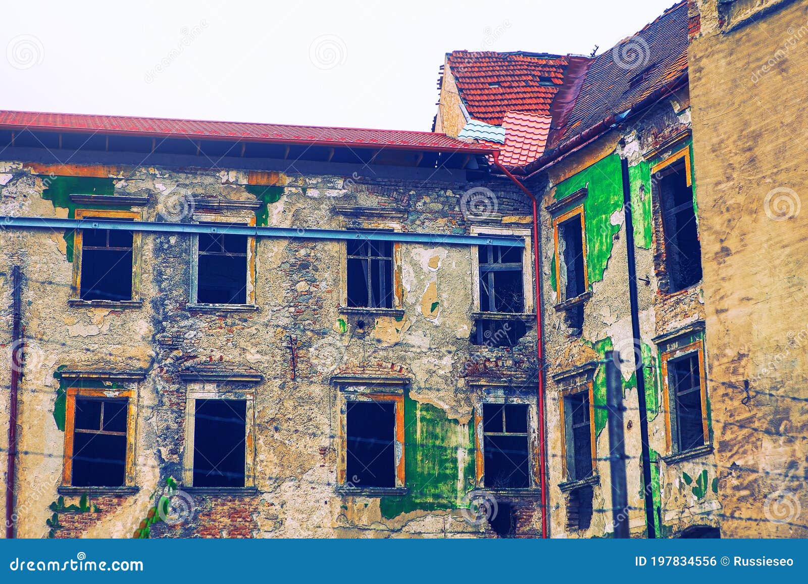House after bombing stock photo. Image of dangerous - 197834556