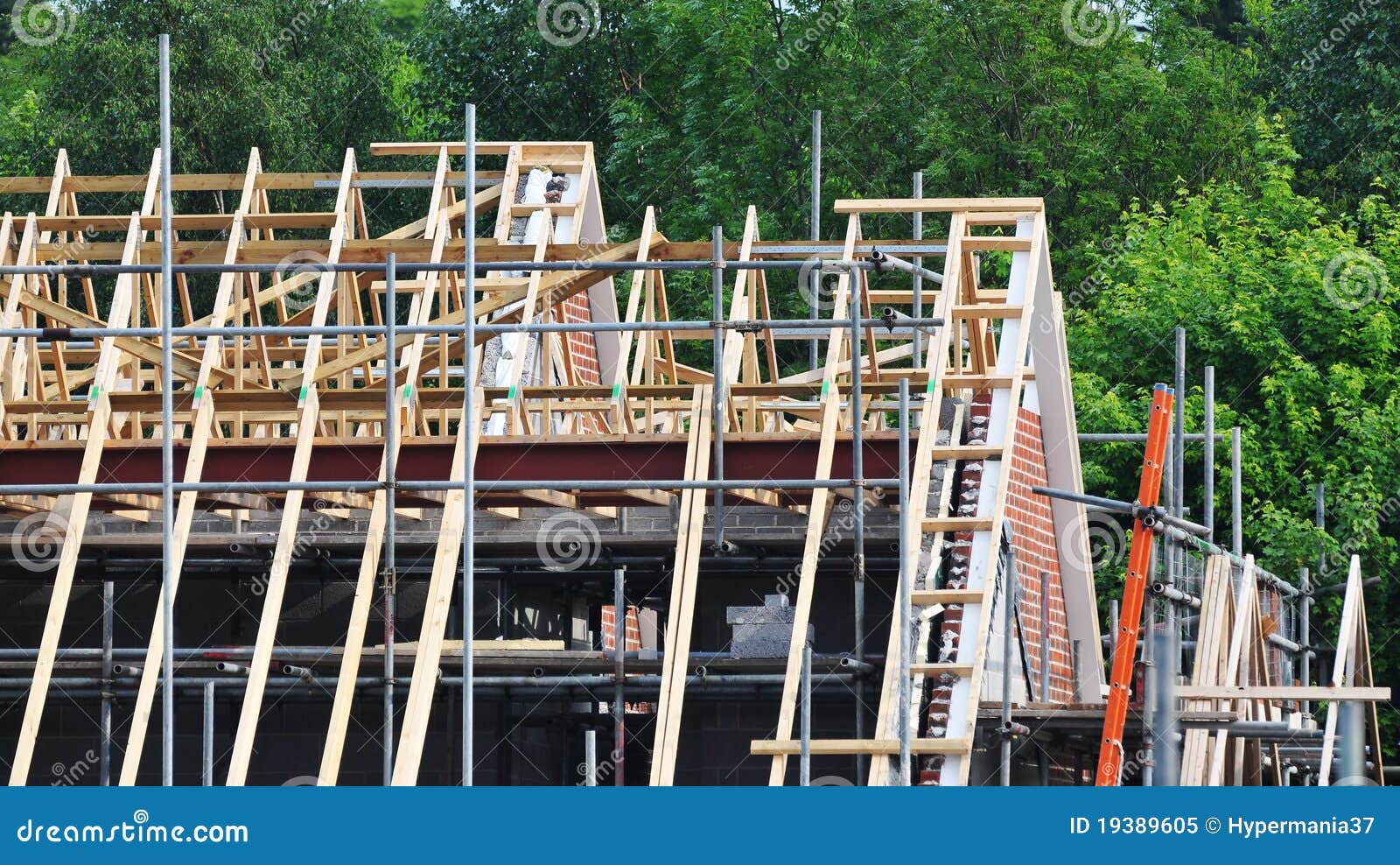 House build stock image. Image of industry, development - 19389605