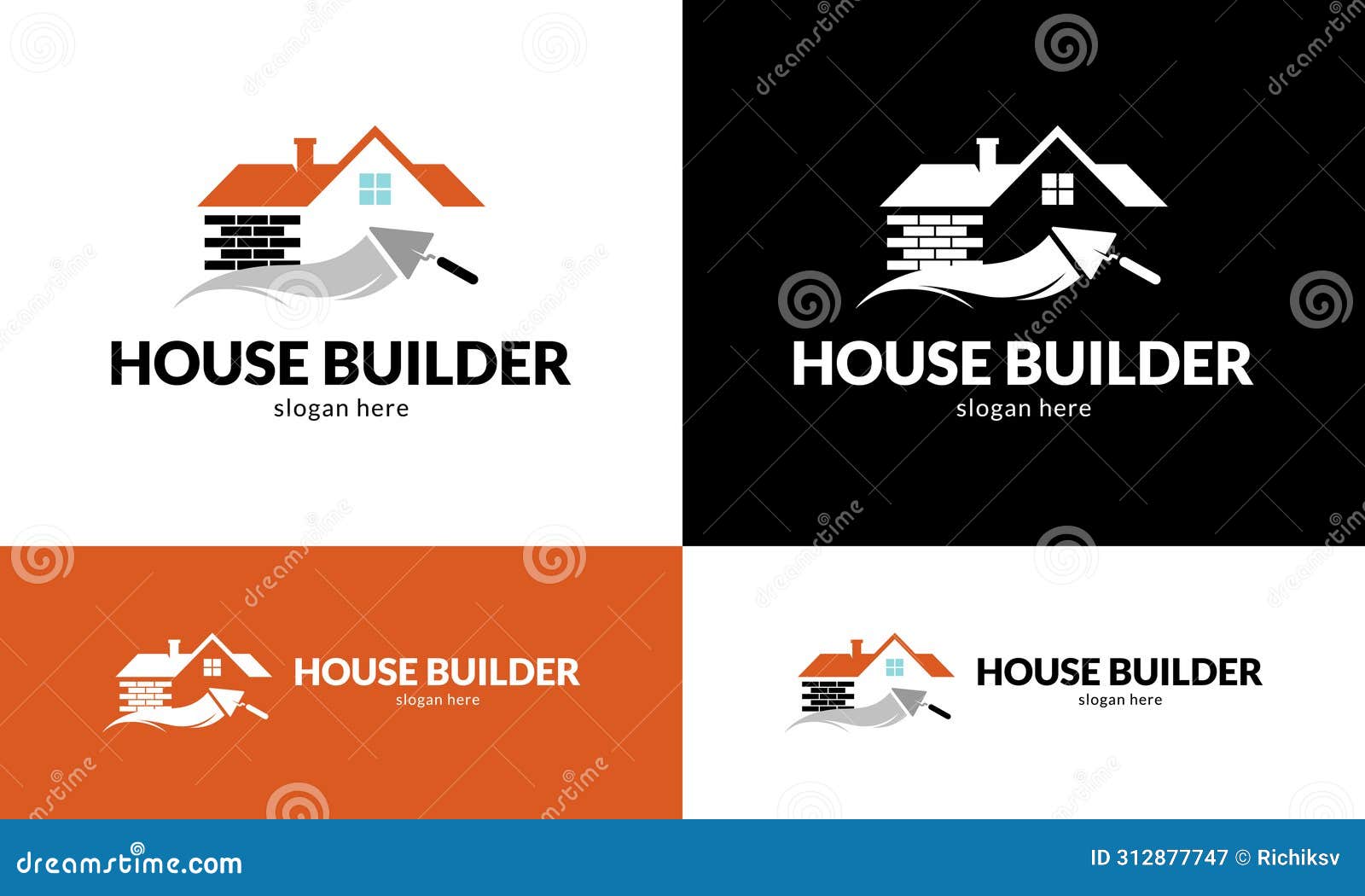 House builder symbol stock vector. Illustration of remodeling - 312877747