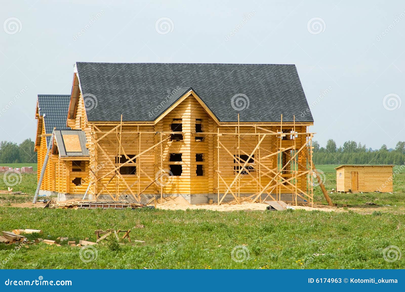 House building stock image. Image of apartment, house - 6174963