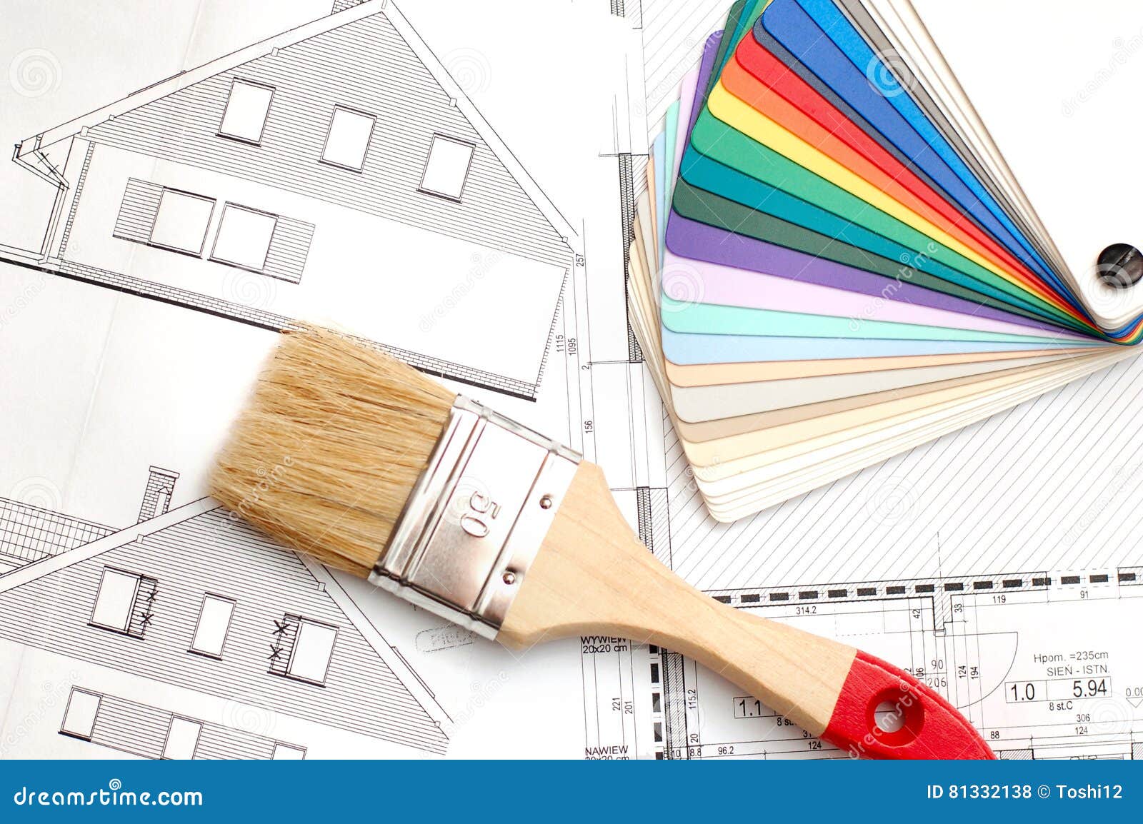 House building plan stock photo. Image of architect, drawings - 81332138