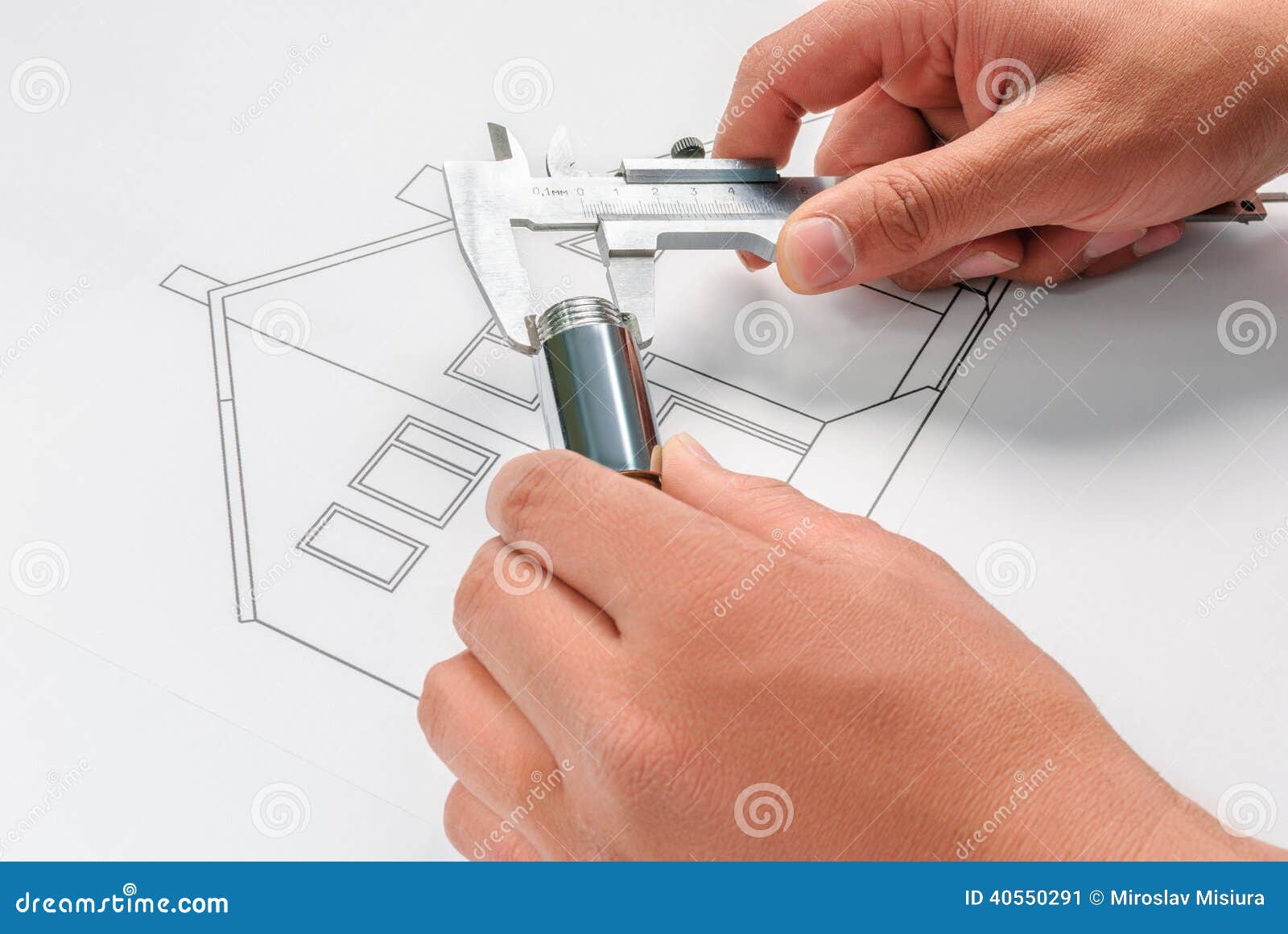 House-building stock image. Image of housing, 95db, hand - 40550291