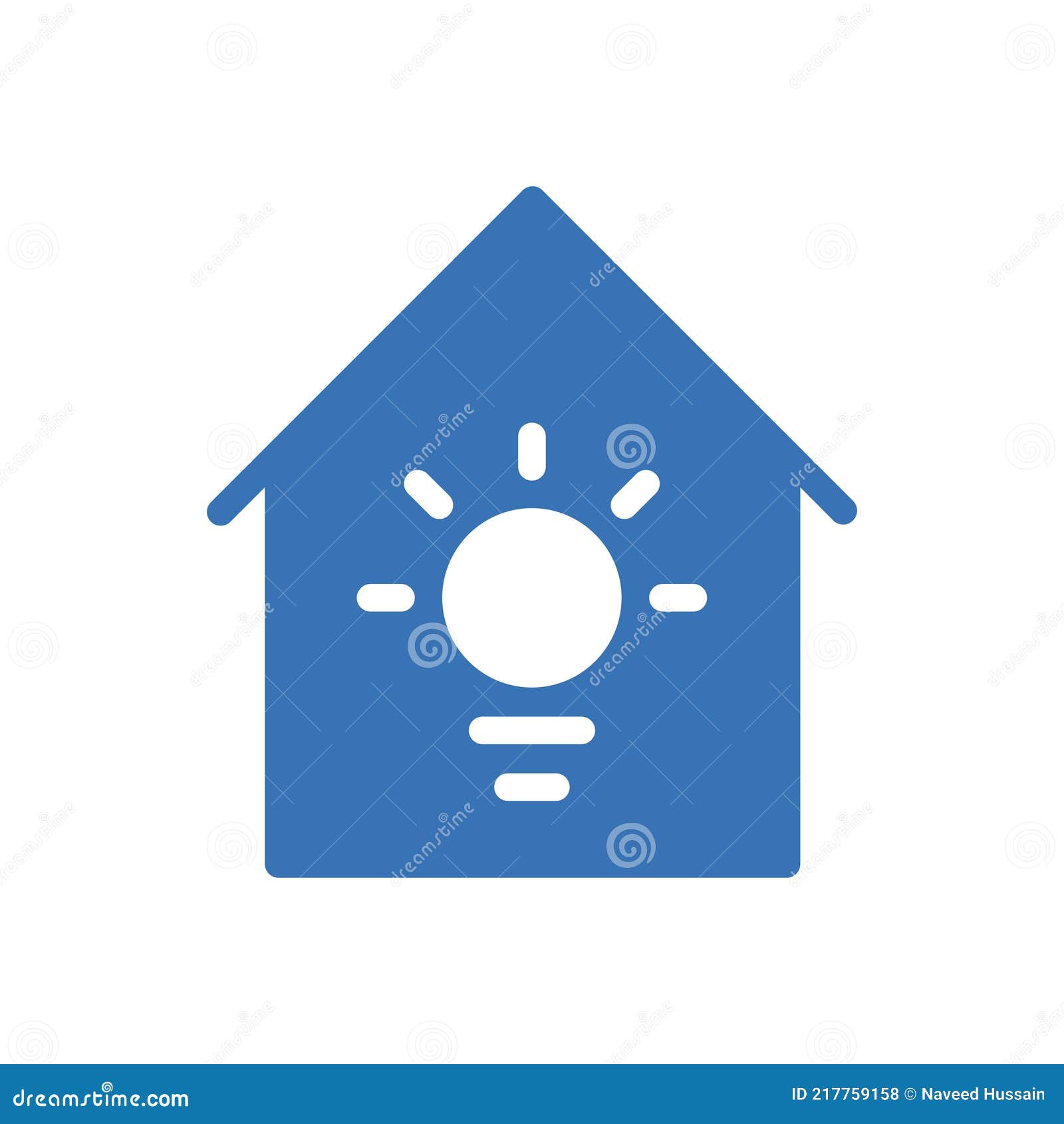 House bulb stock vector. Illustration of illuminated - 217759158