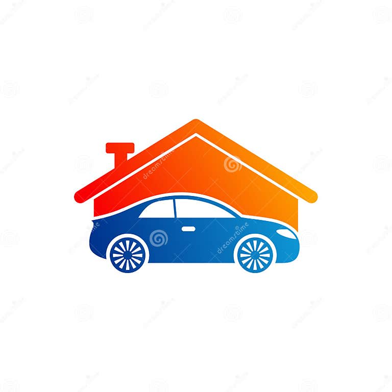 House Car Logo Vector Template, Creative Car Logo Design Concepts Stock ...