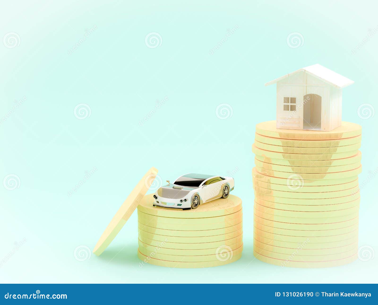 Property Ladder Vector Illustration | CartoonDealer.com #759000