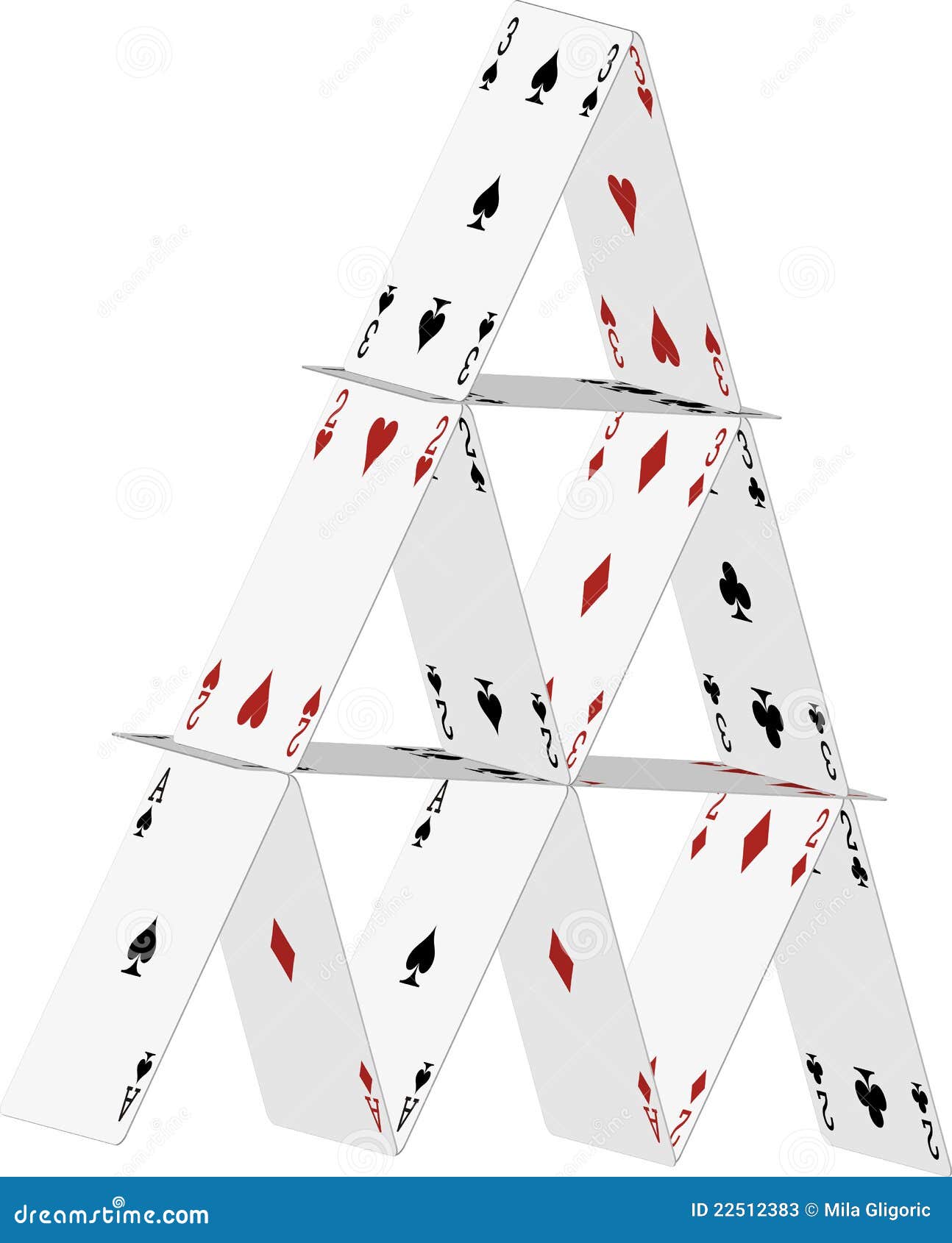 EU House Of Cards On The Brink To Collapse Stock Photography ...