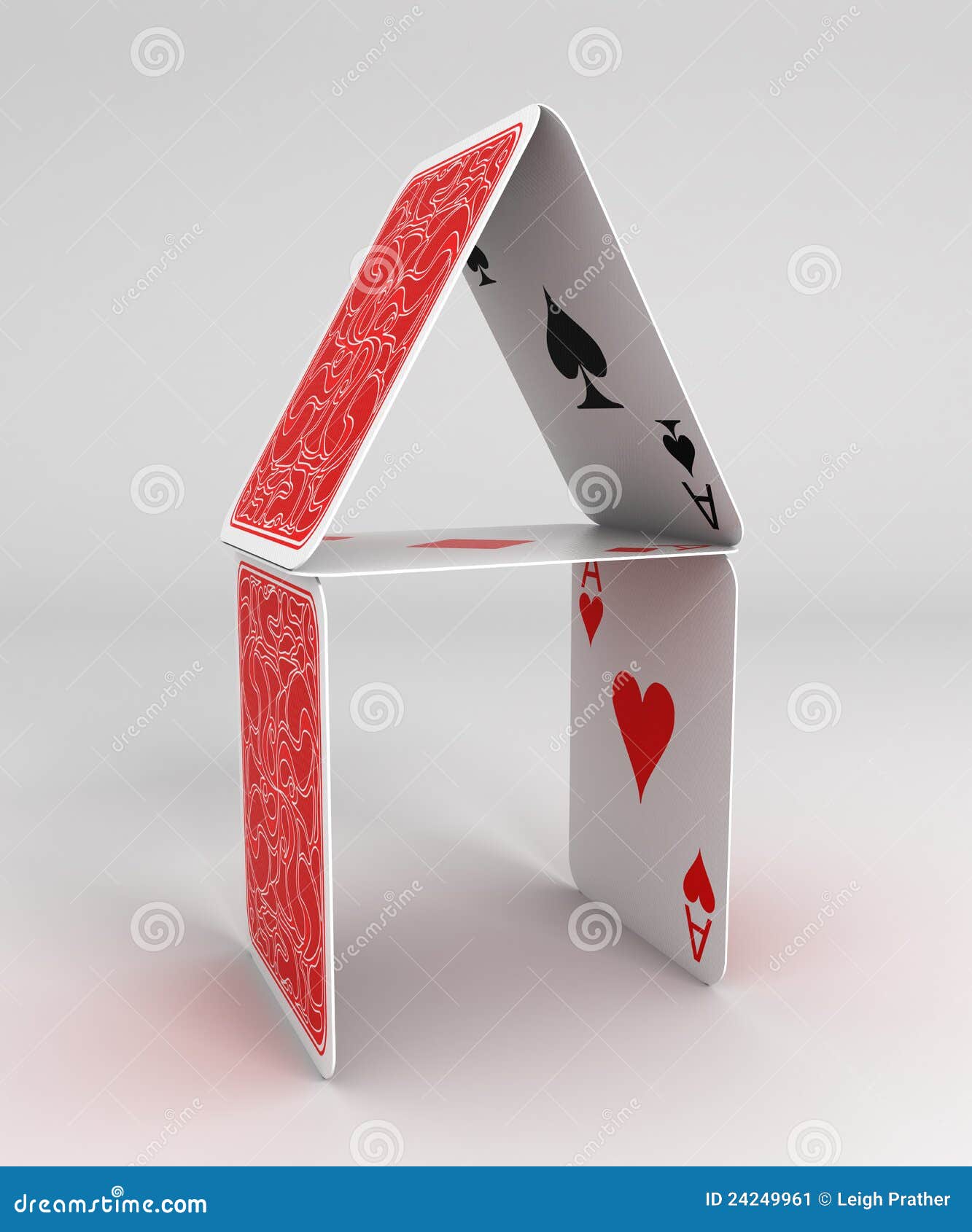 EU House Of Cards On The Brink To Collapse Stock Photography ...