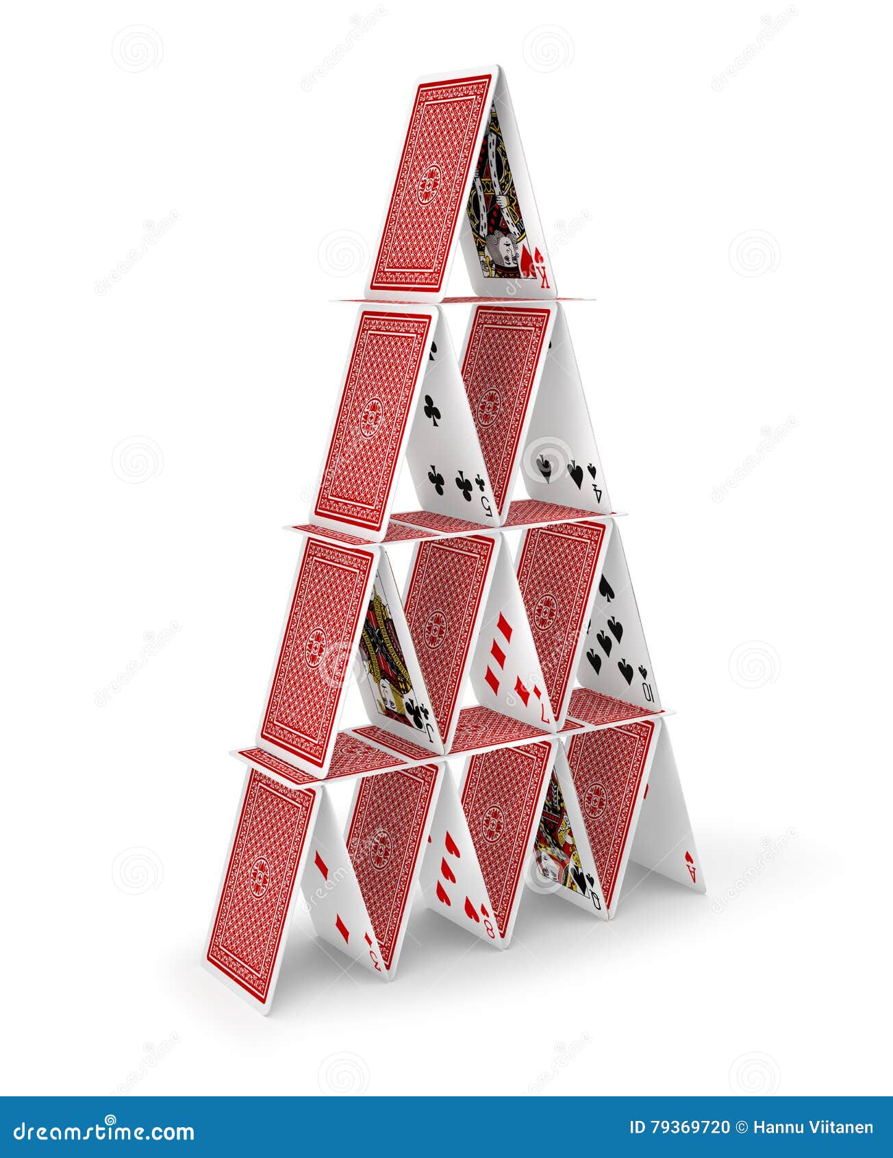 EU House Of Cards On The Brink To Collapse Stock Photography ...