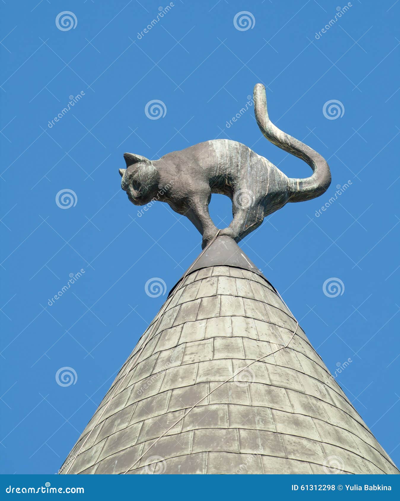 House with cats in Riga stock photo. Image of scheffel - 61312298