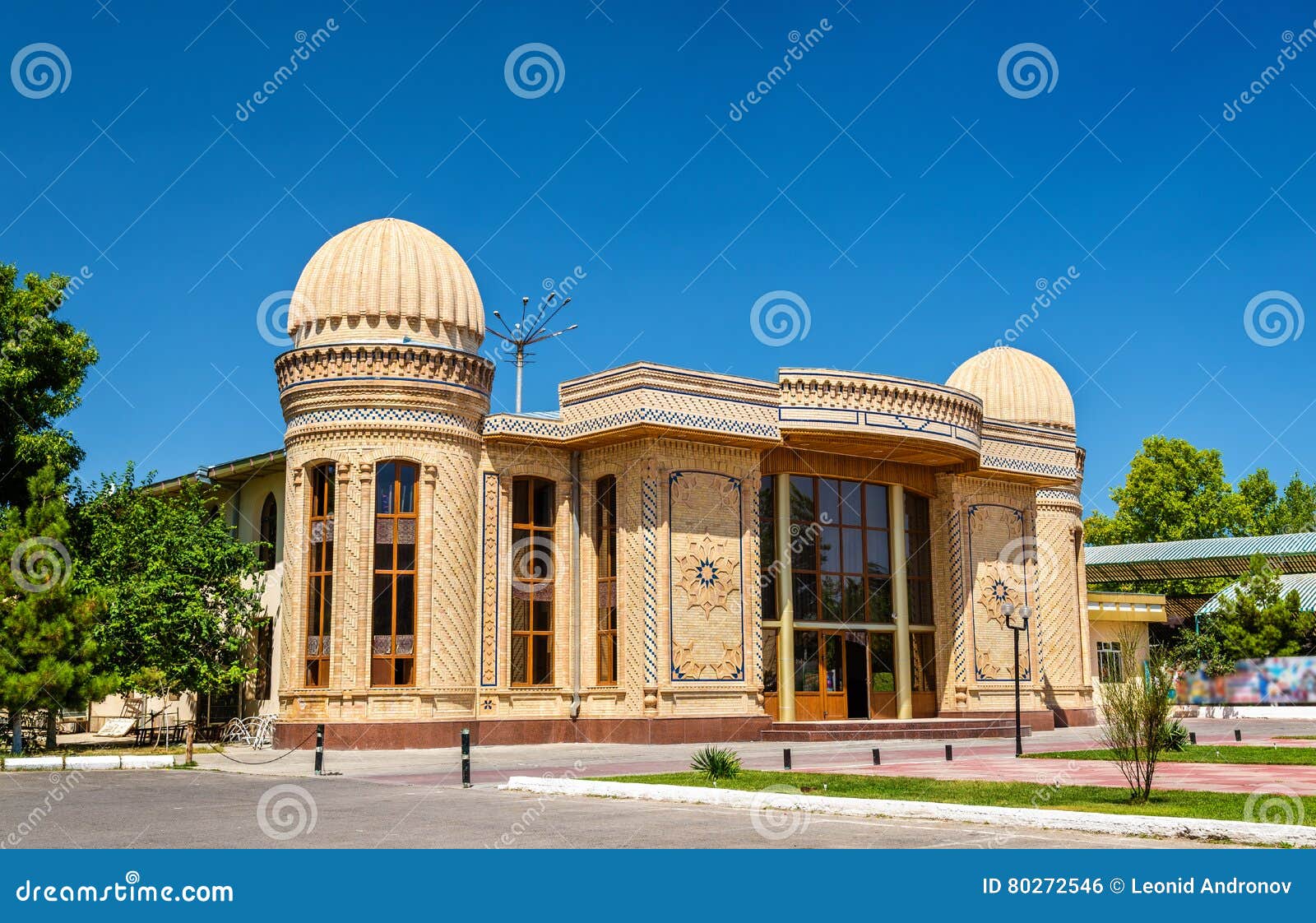 House in the Centre of Samarkand, Uzbekistan Stock Photo - Image of ...