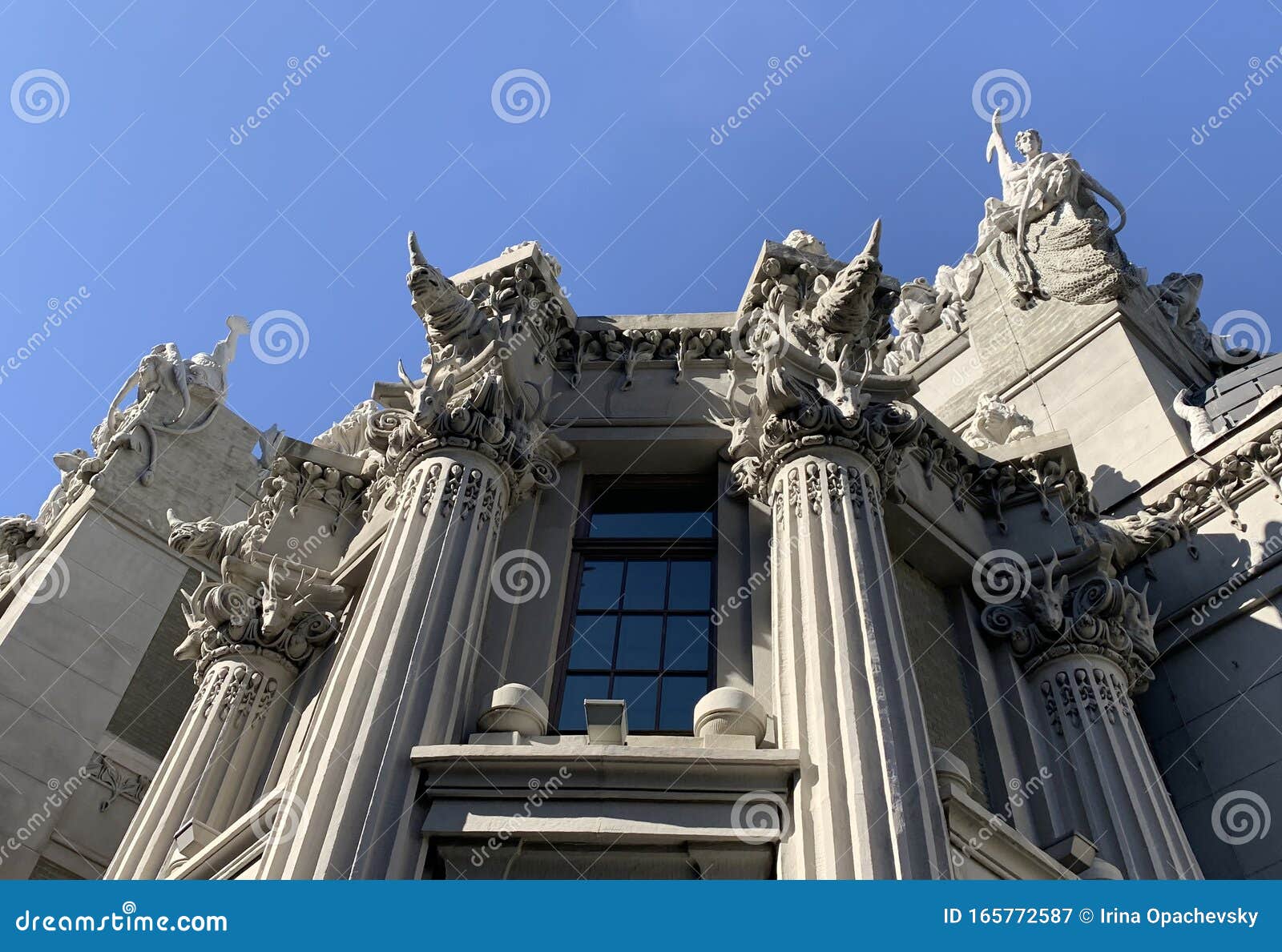 House with Chimeras by Architect Gorodetsky Editorial Photography ...