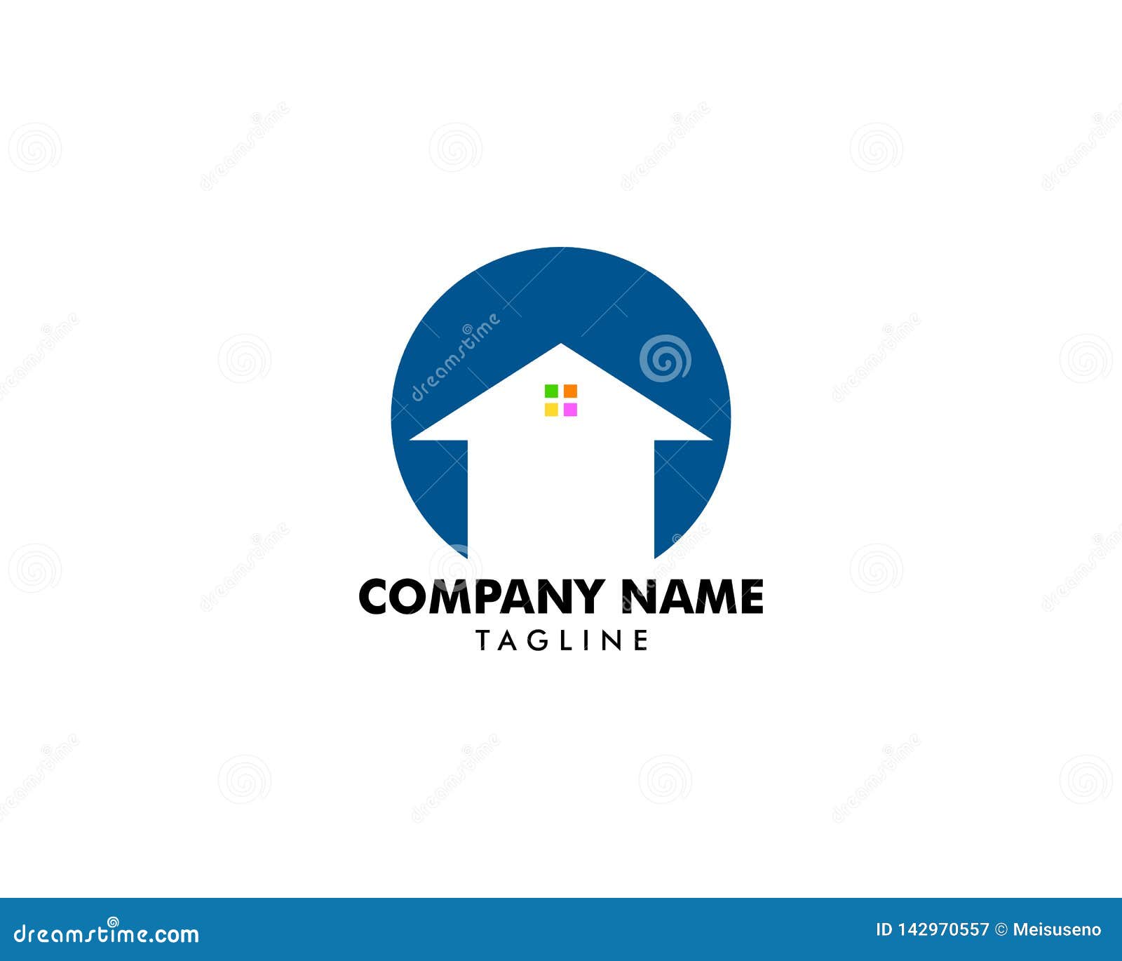 House circle logo stock vector. Illustration of architecture - 142970557