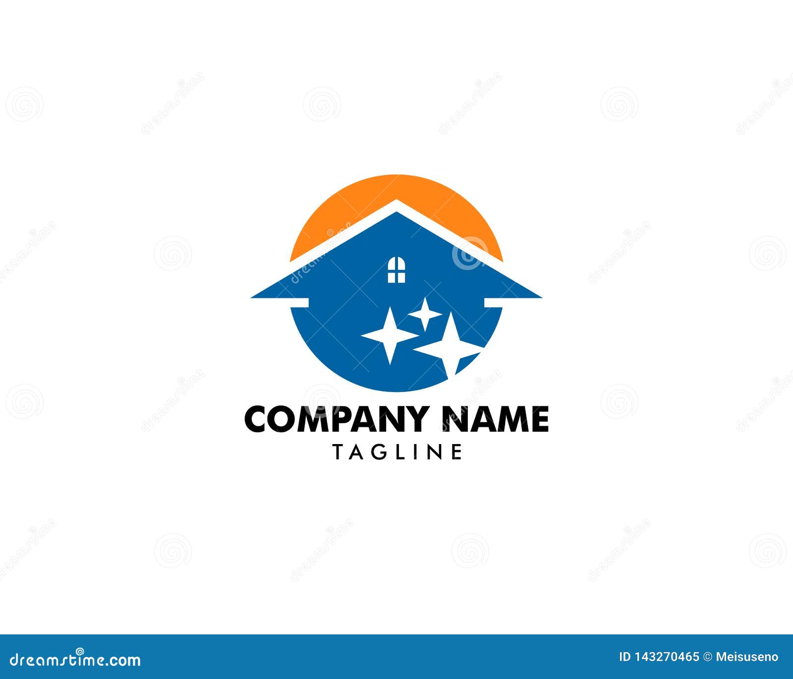 House Clean Logo Design Template Stock Vector - Illustration of concept ...