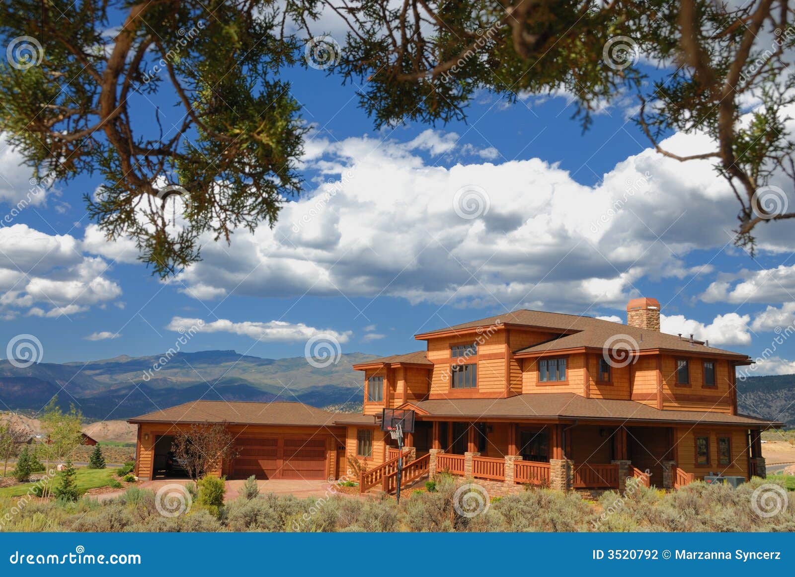 House in Colorado stock photo. Image of daylight, territory - 3520792