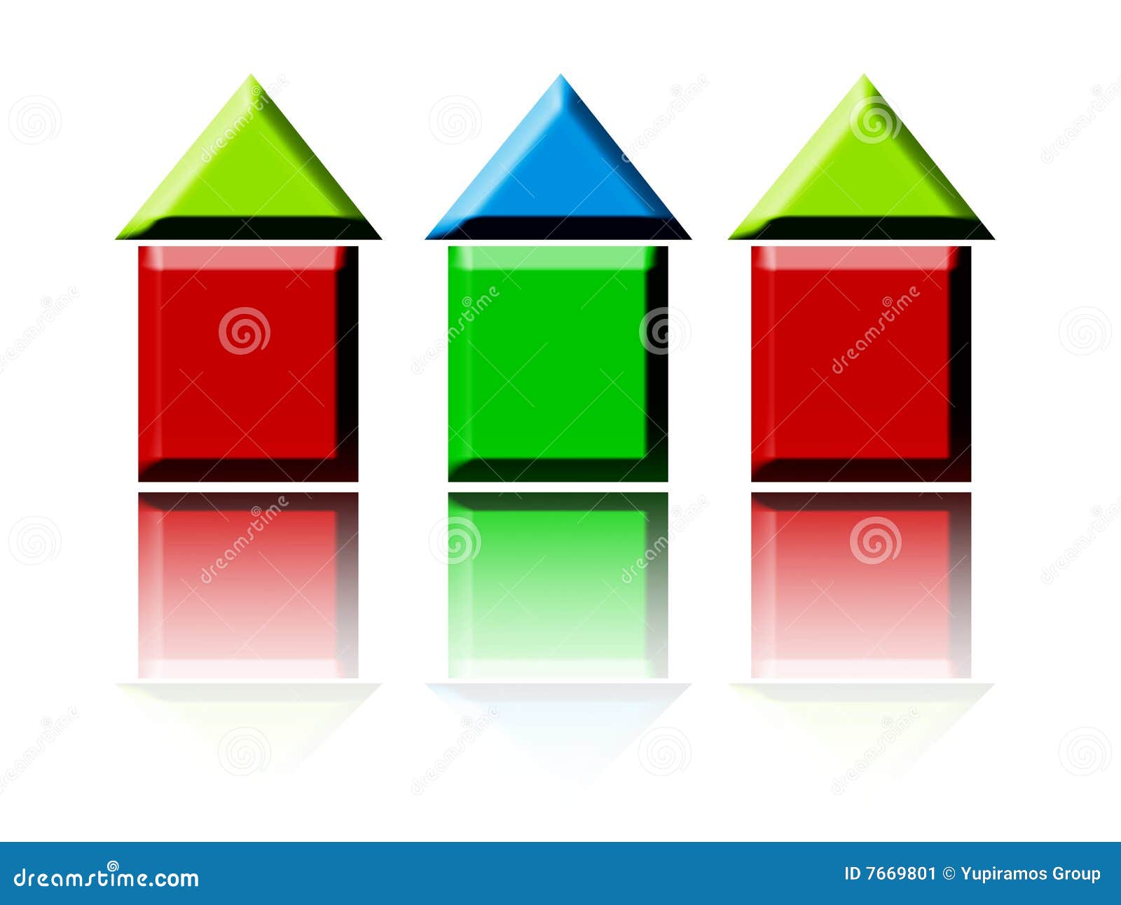 House colors stock illustration. Illustration of colors - 7669801