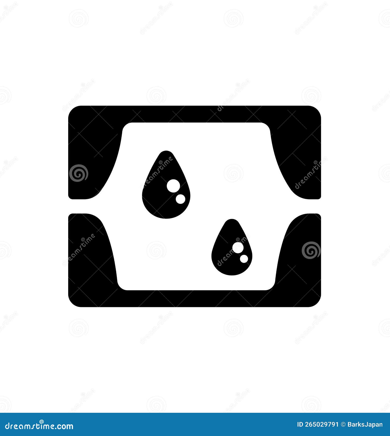 House Condensation Vector Icon Illustration Stock Vector - Illustration ...