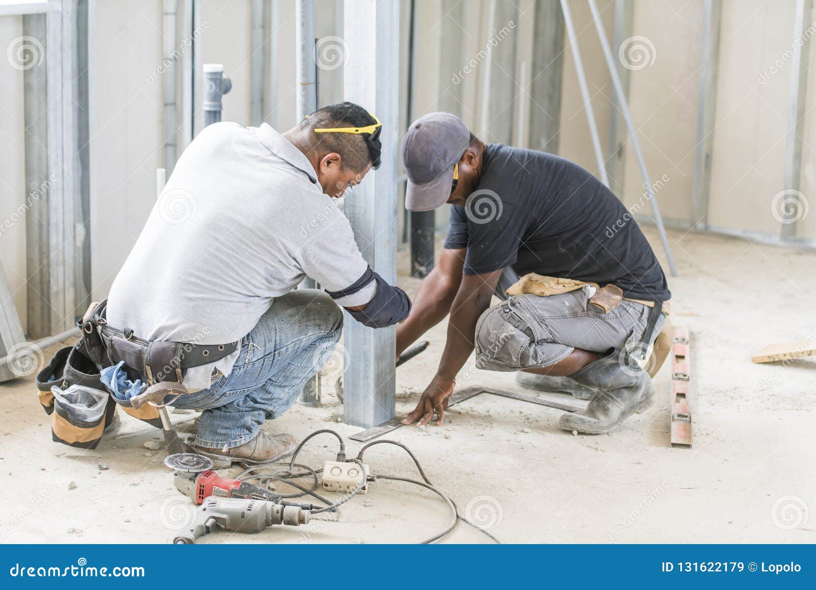 Nice House Construction African at Work Industry Stock Image - Image of ...