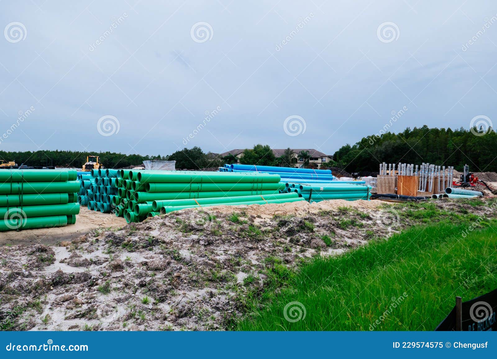 A house construction site stock image. Image of architecture - 229574575