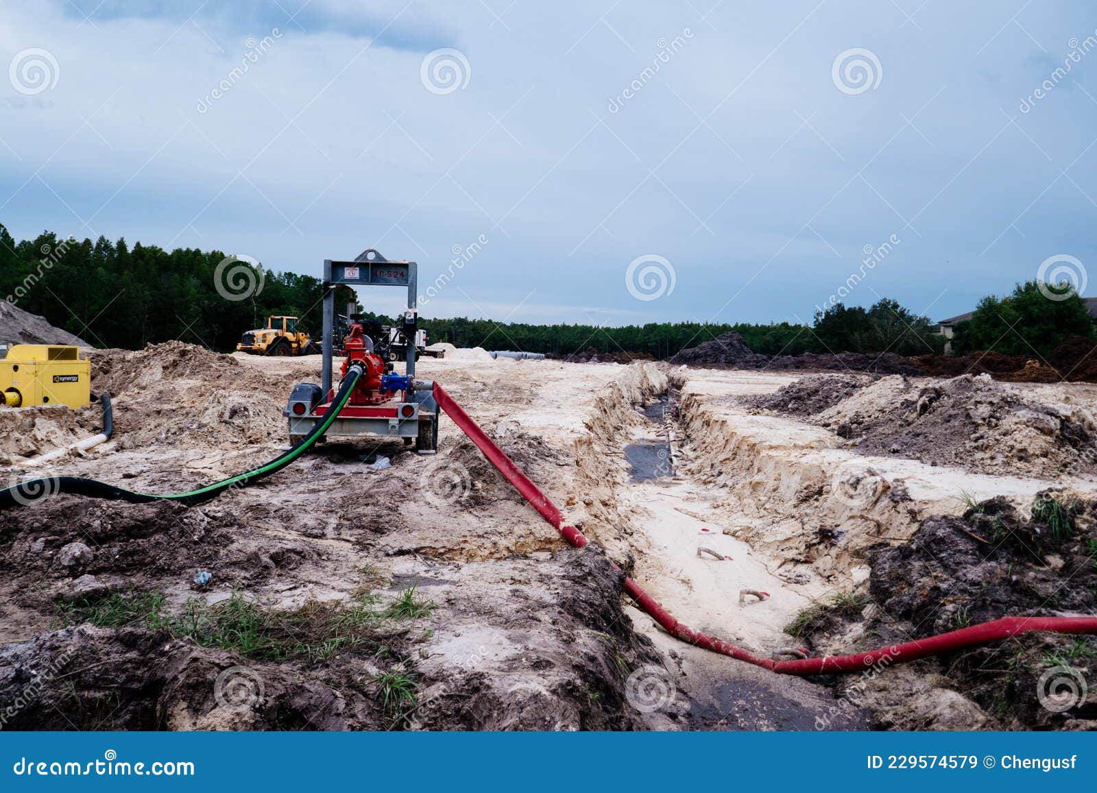 A house construction site stock image. Image of assembly - 229574579