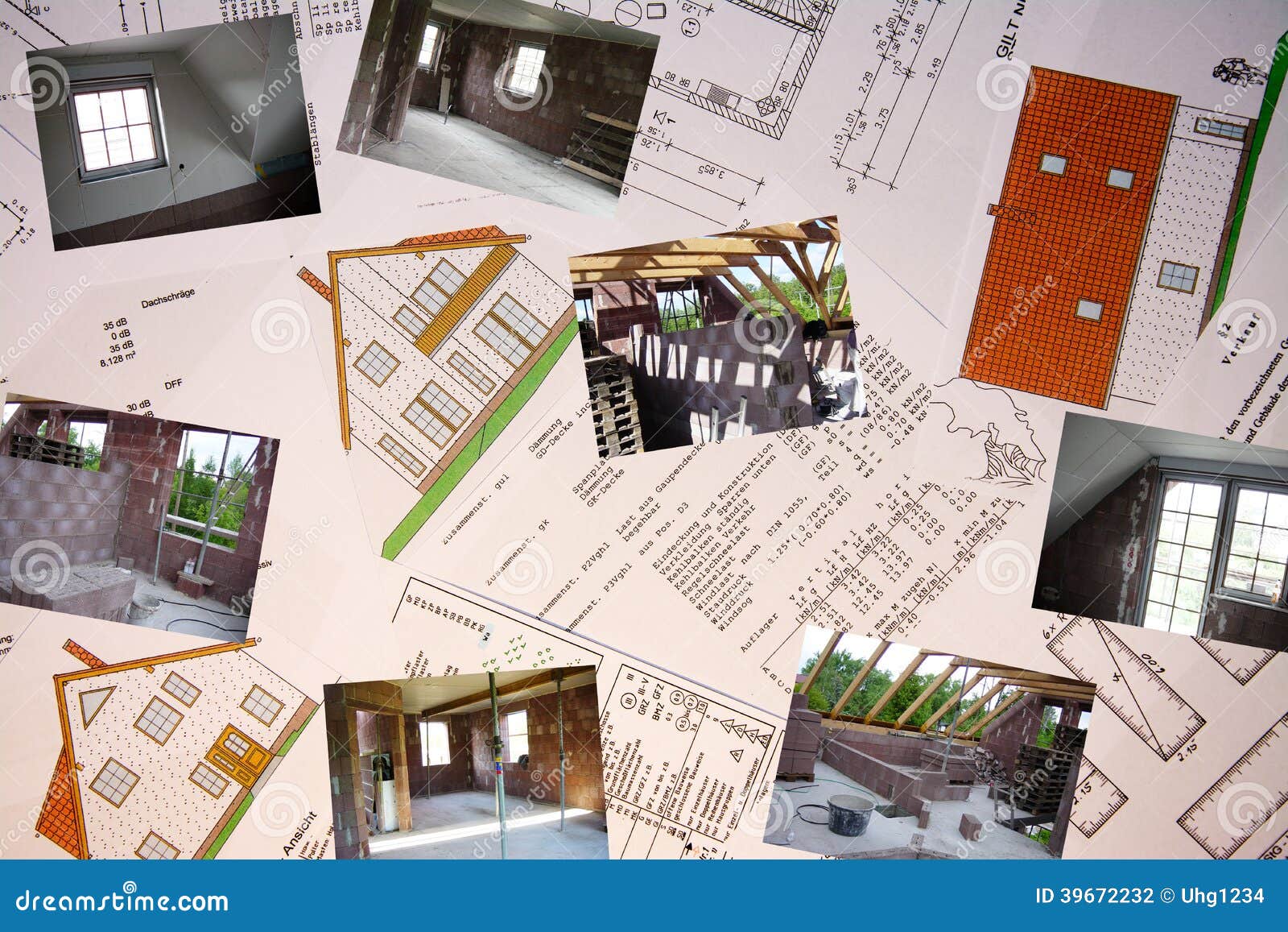 House Construction stock photo. Image of closeup, work - 39672232