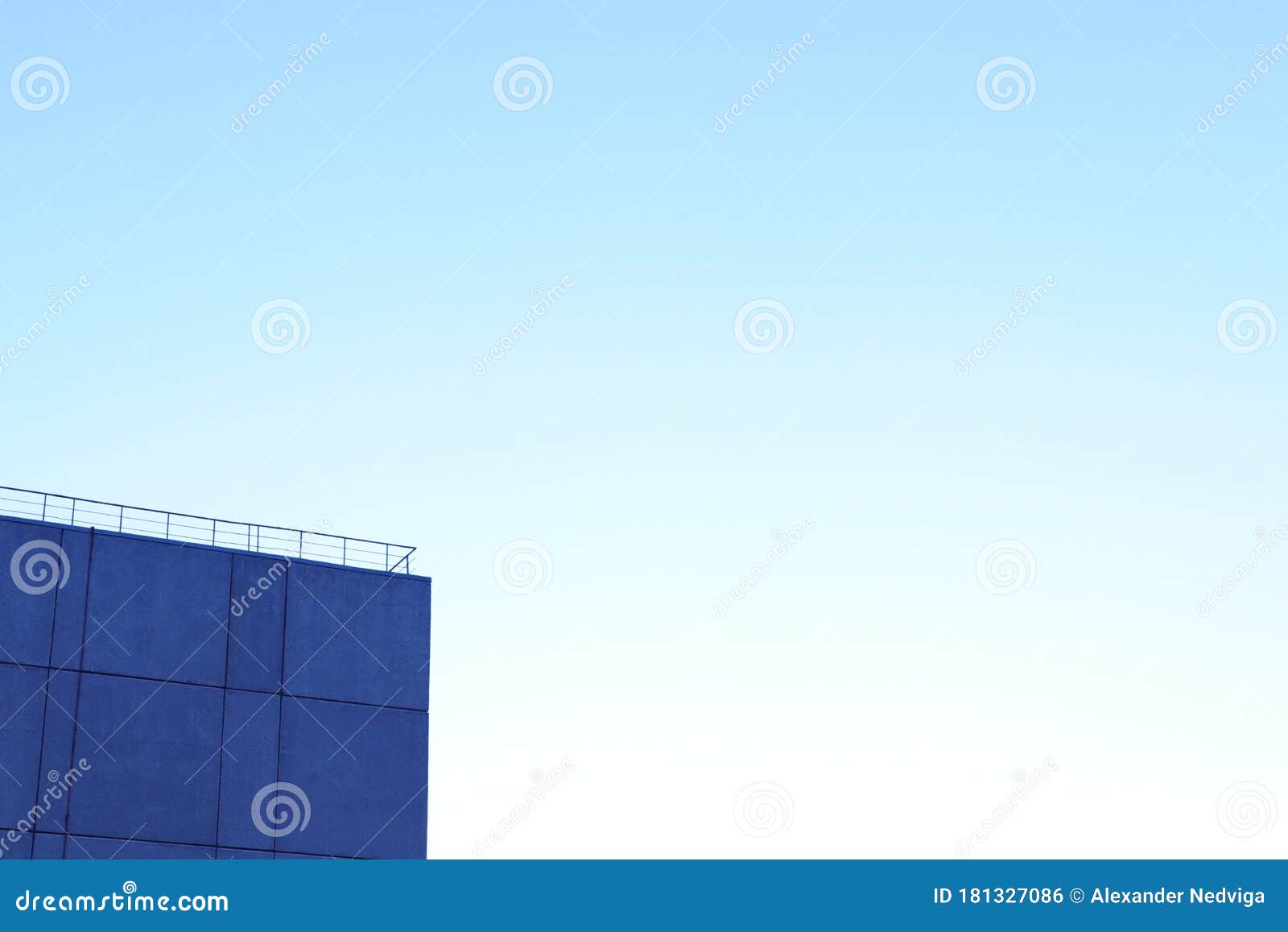 House Corner stock photo. Image of balcony, evening - 181327086
