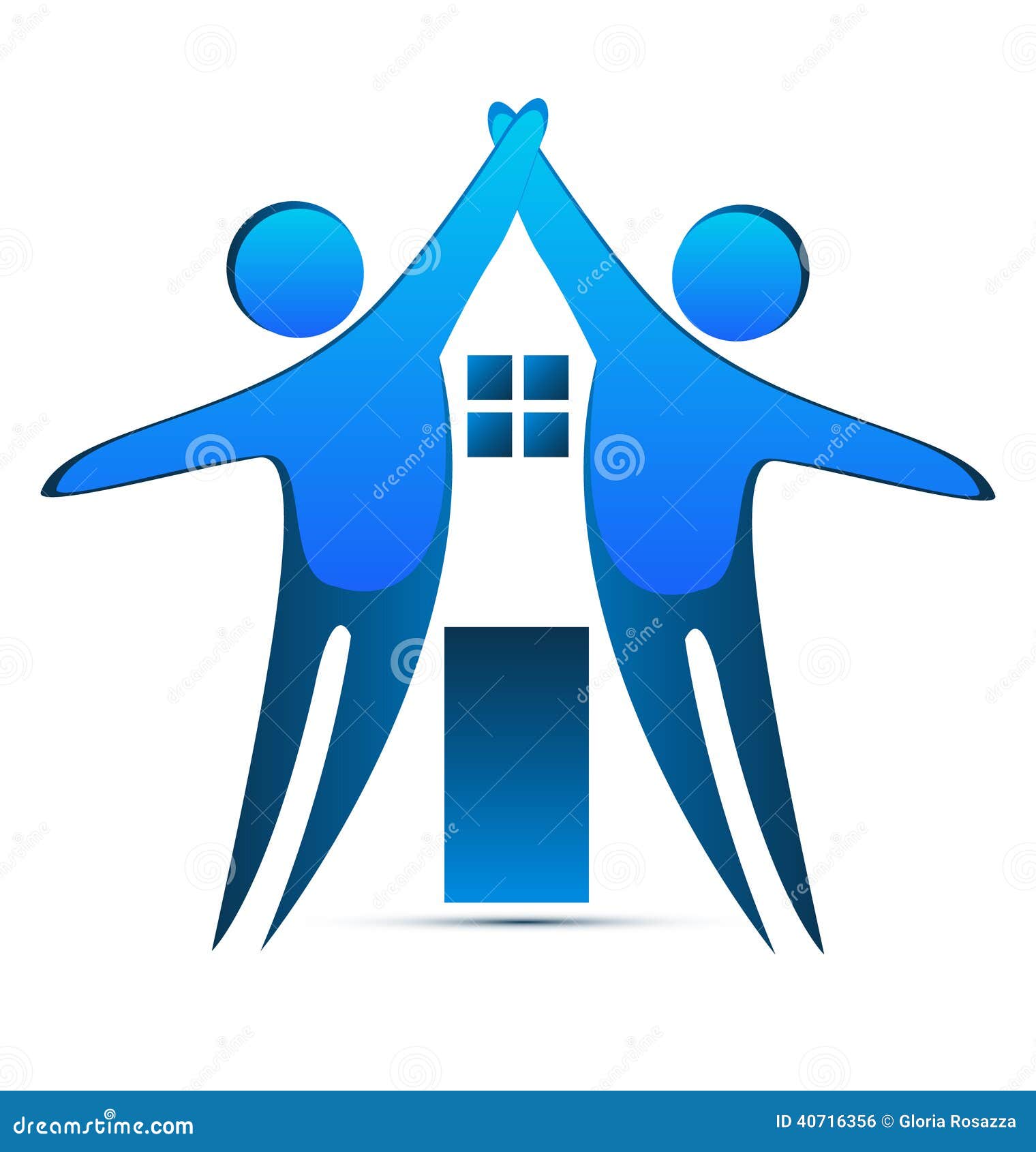 House Creative Identity Card Business Logo Stock Vector - Illustration ...