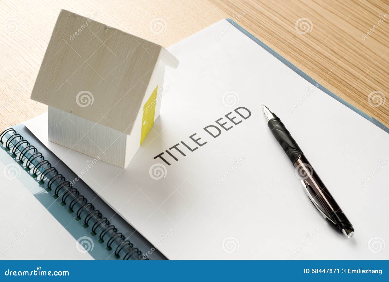 House deed stock image. Image of title, estate, certificate - 68447871