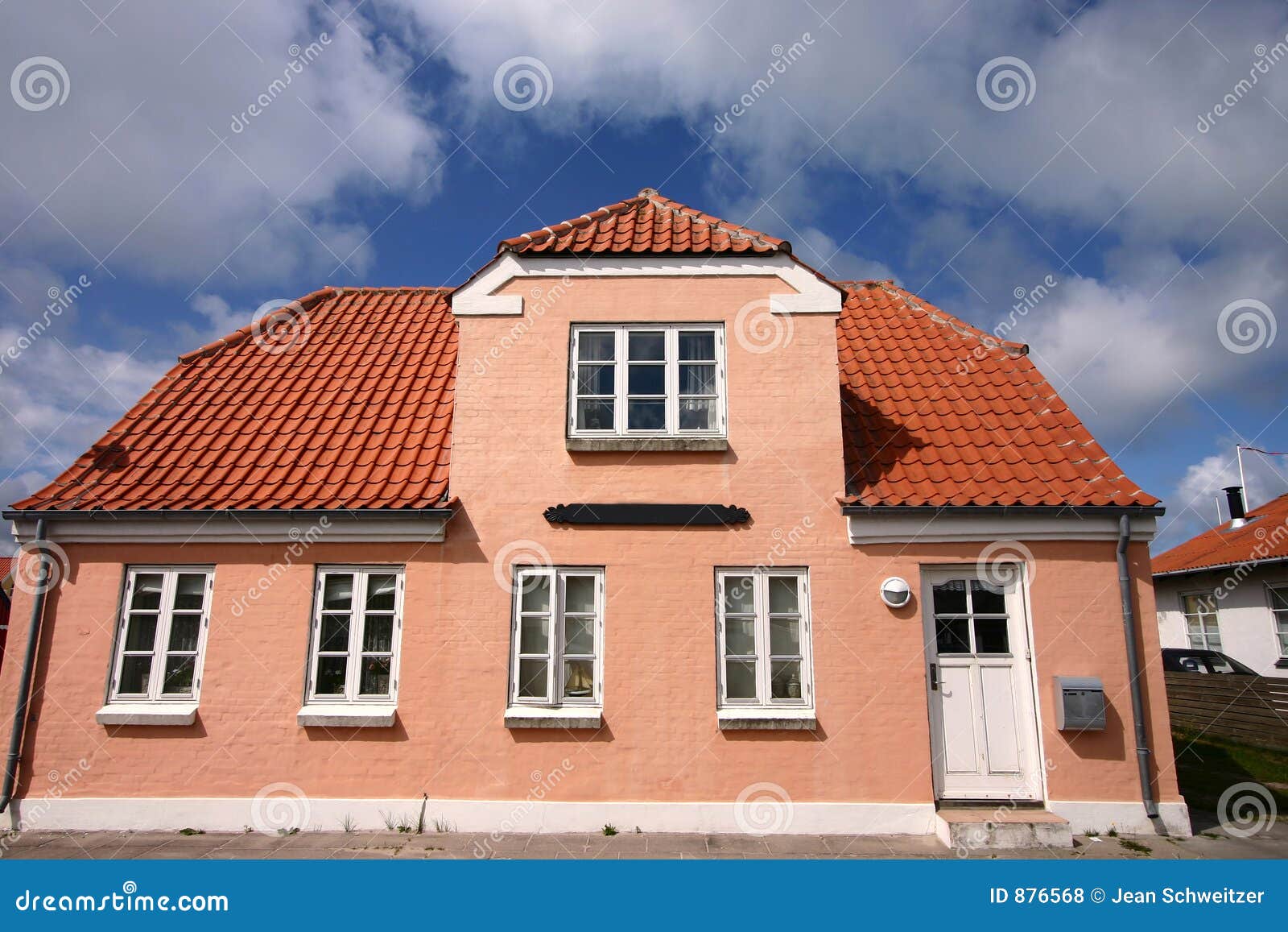 House in denmark stock photo. Image of danish, mansion - 876568