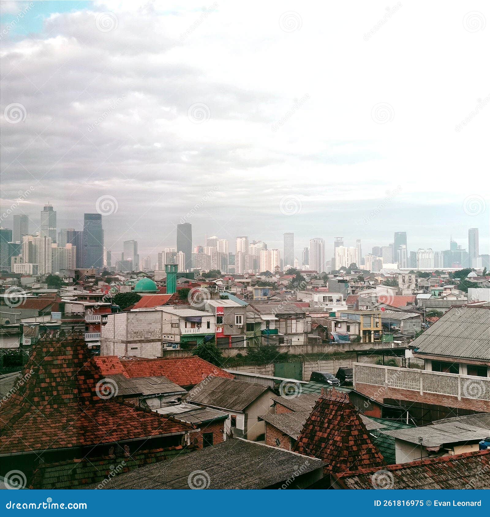 House density in jakarta stock image. Image of house - 261816975