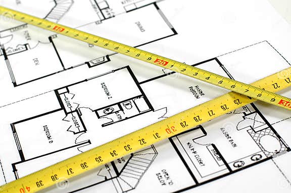 House Design stock image. Image of drafting, dimensions - 2019395