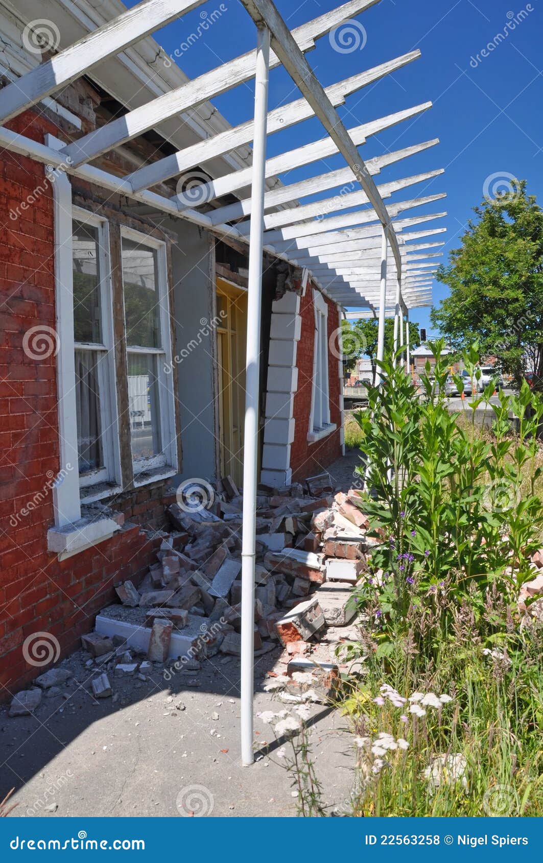House Destroyed by Christchurch Earthquake Editorial Stock Photo ...