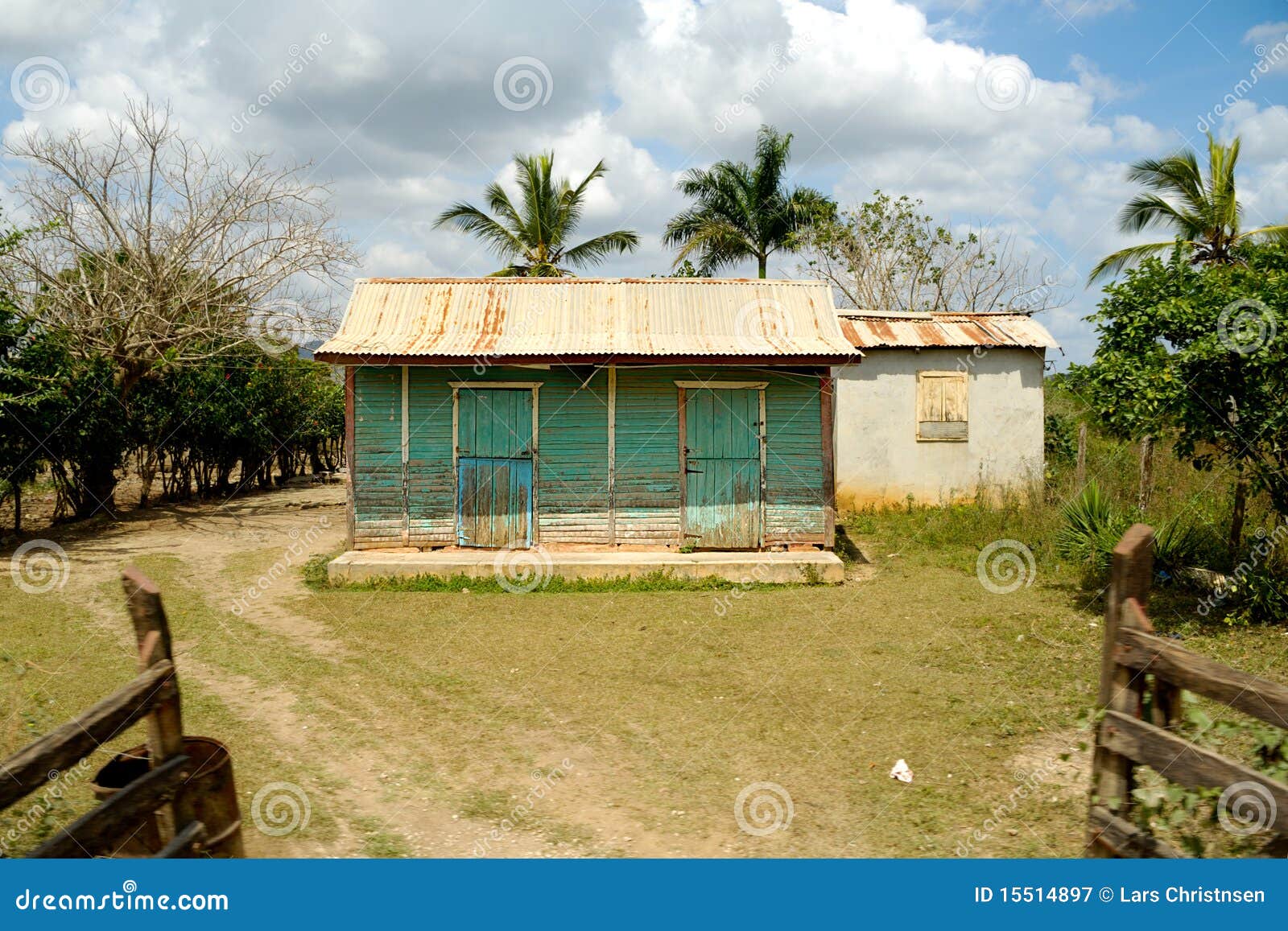 House from Dominican Republic. Stock Image - Image of home, nature ...