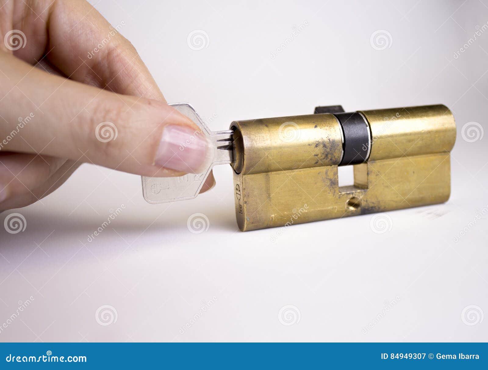 House door key stock image. Image of unlock, secure, handle - 84949307